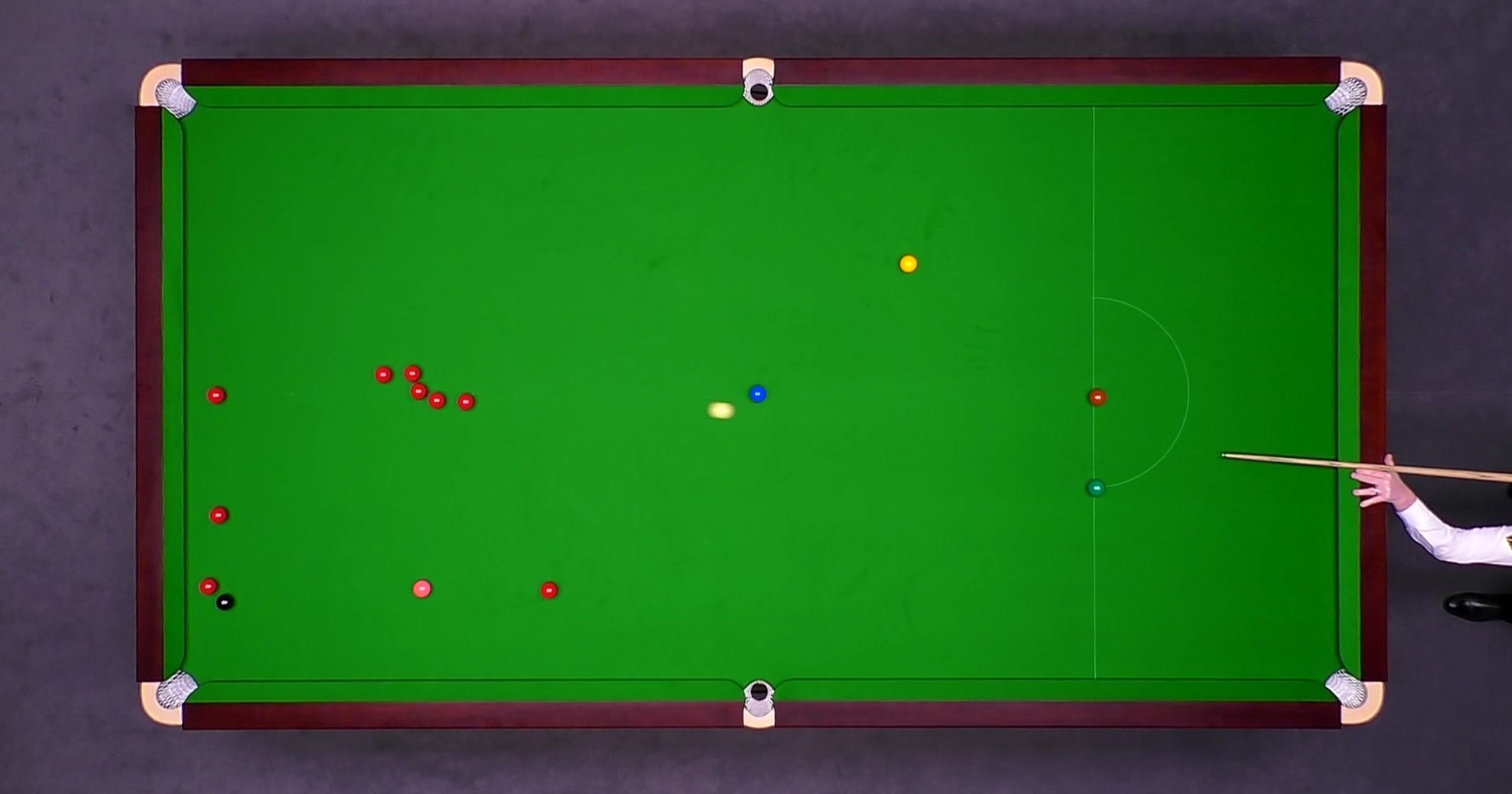 ‘A wonderful shot!’ – John Higgins sinks sensational long red against ...