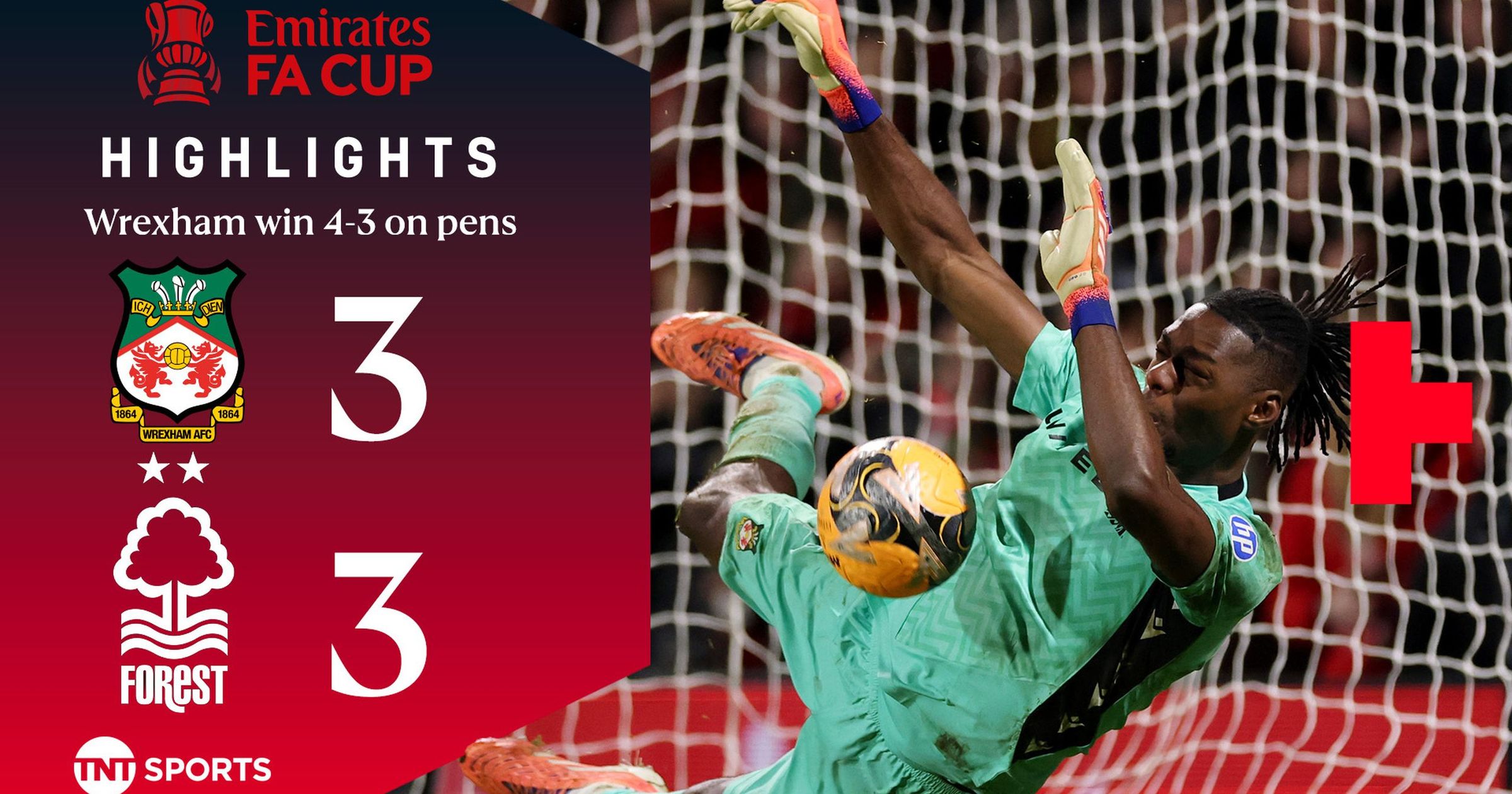 Wrexham v Nottingham Forest: FA Cup highlights as Sean Dyche's side pay ...