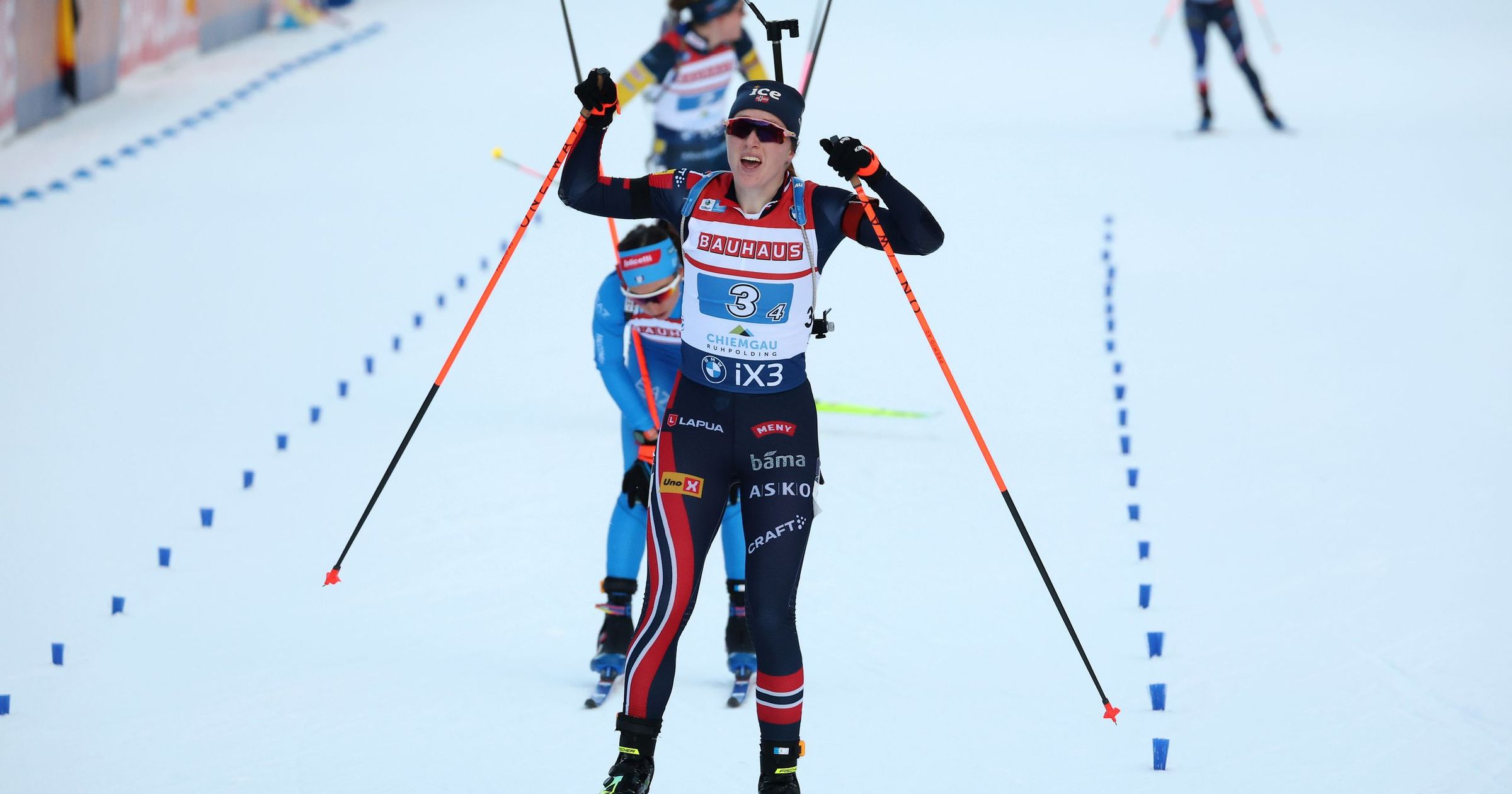 Biathlon highlights: Norway come from behind to win thrilling ...