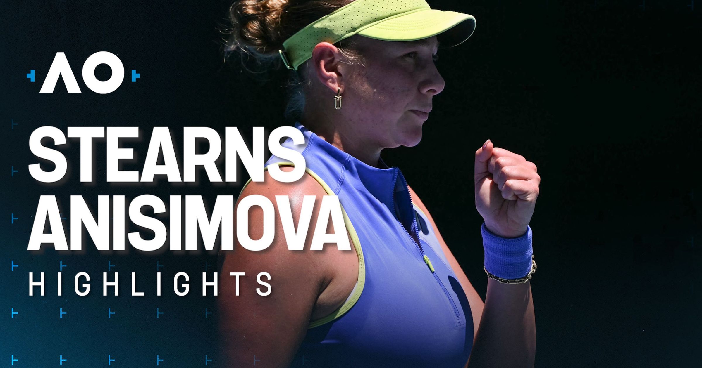Peyton Stearns - Amanda Anisimova - Australian Open highlights - Tennis ...