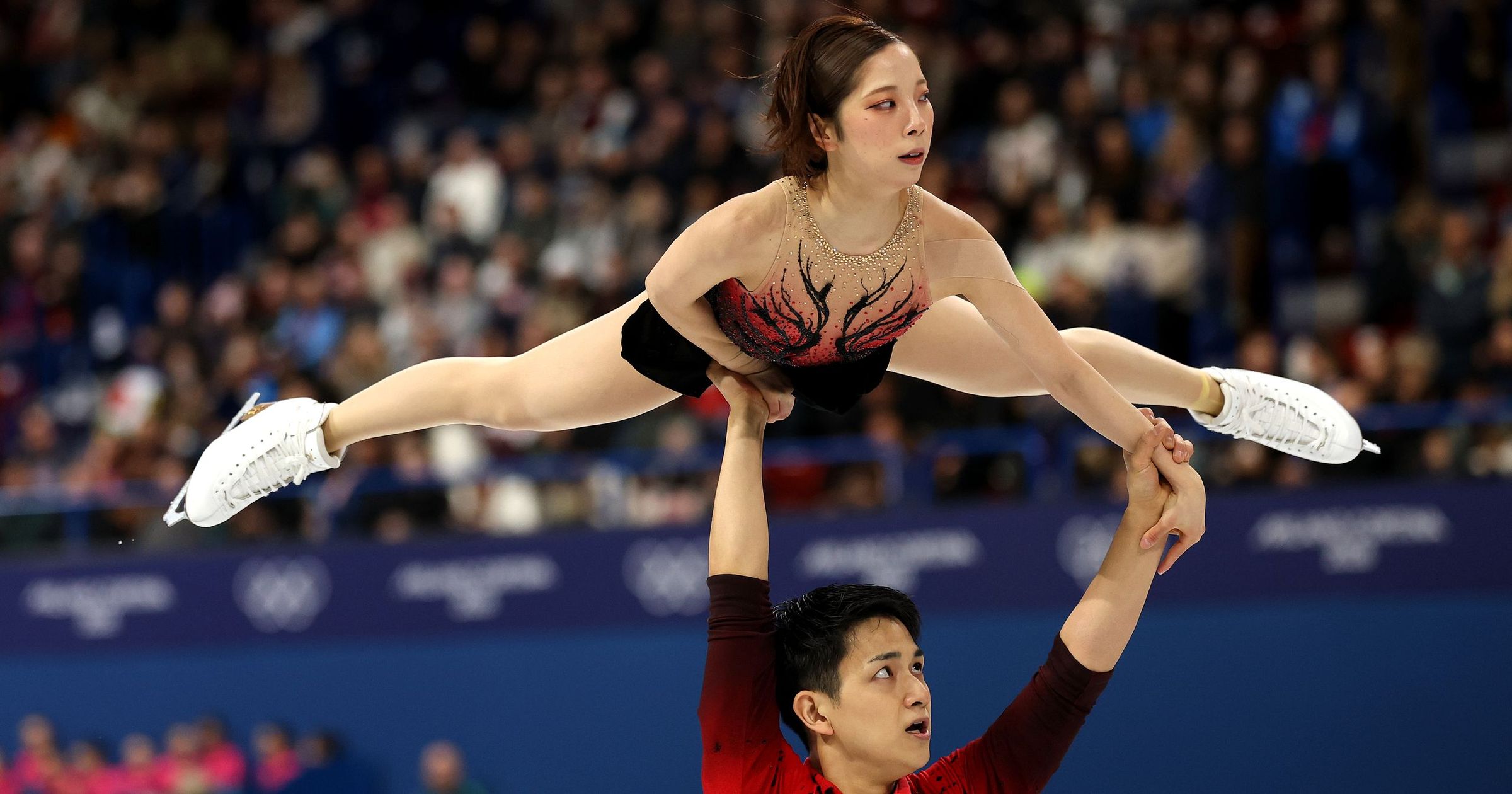 Watch: 'Amazing, fabulous' Japan pair of Riku Miura and Ryuichi Kihara ...