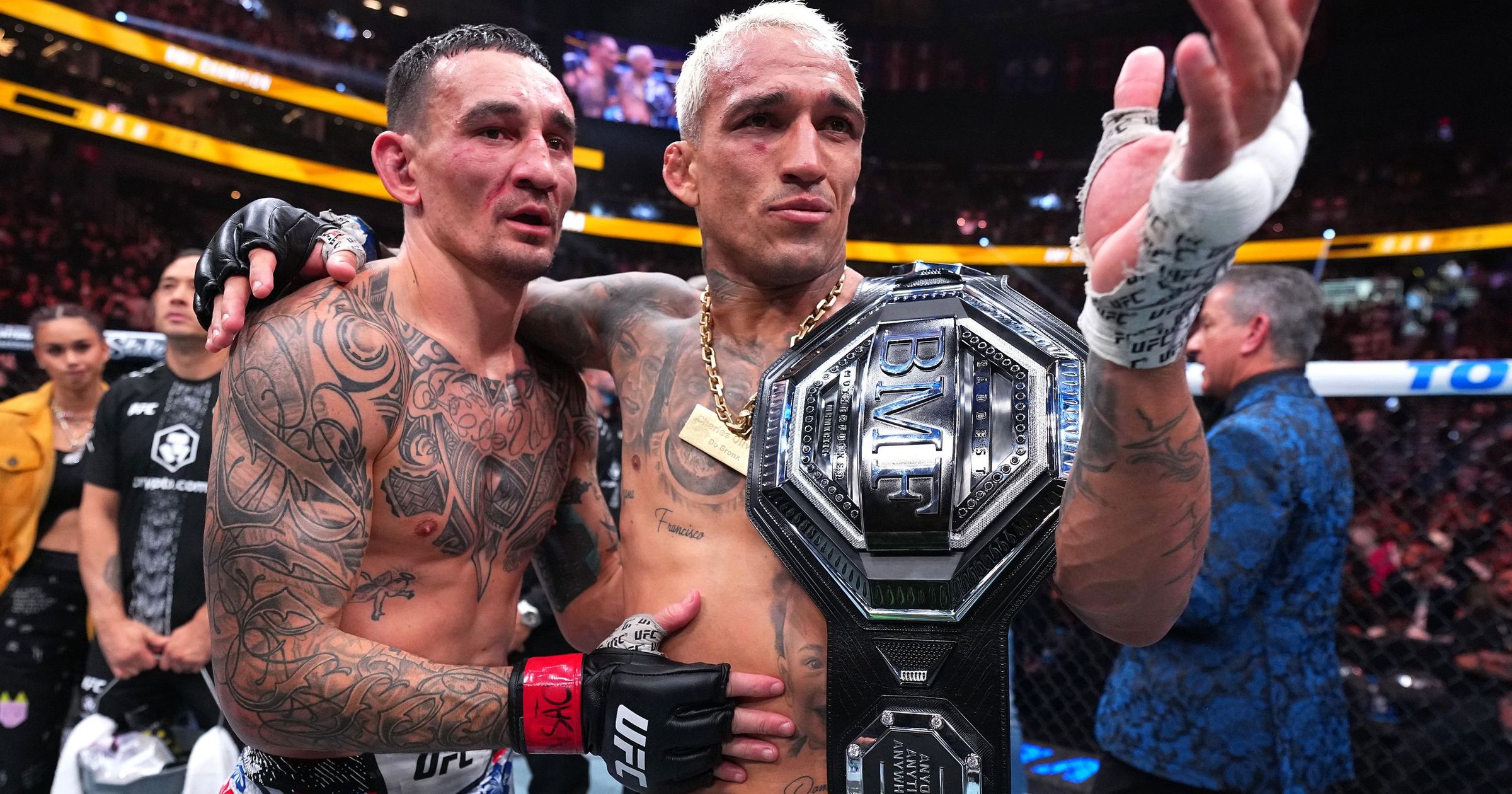 Did Charles Oliveira's UFC 326 win over Max Holloway KILL the BMF title ...