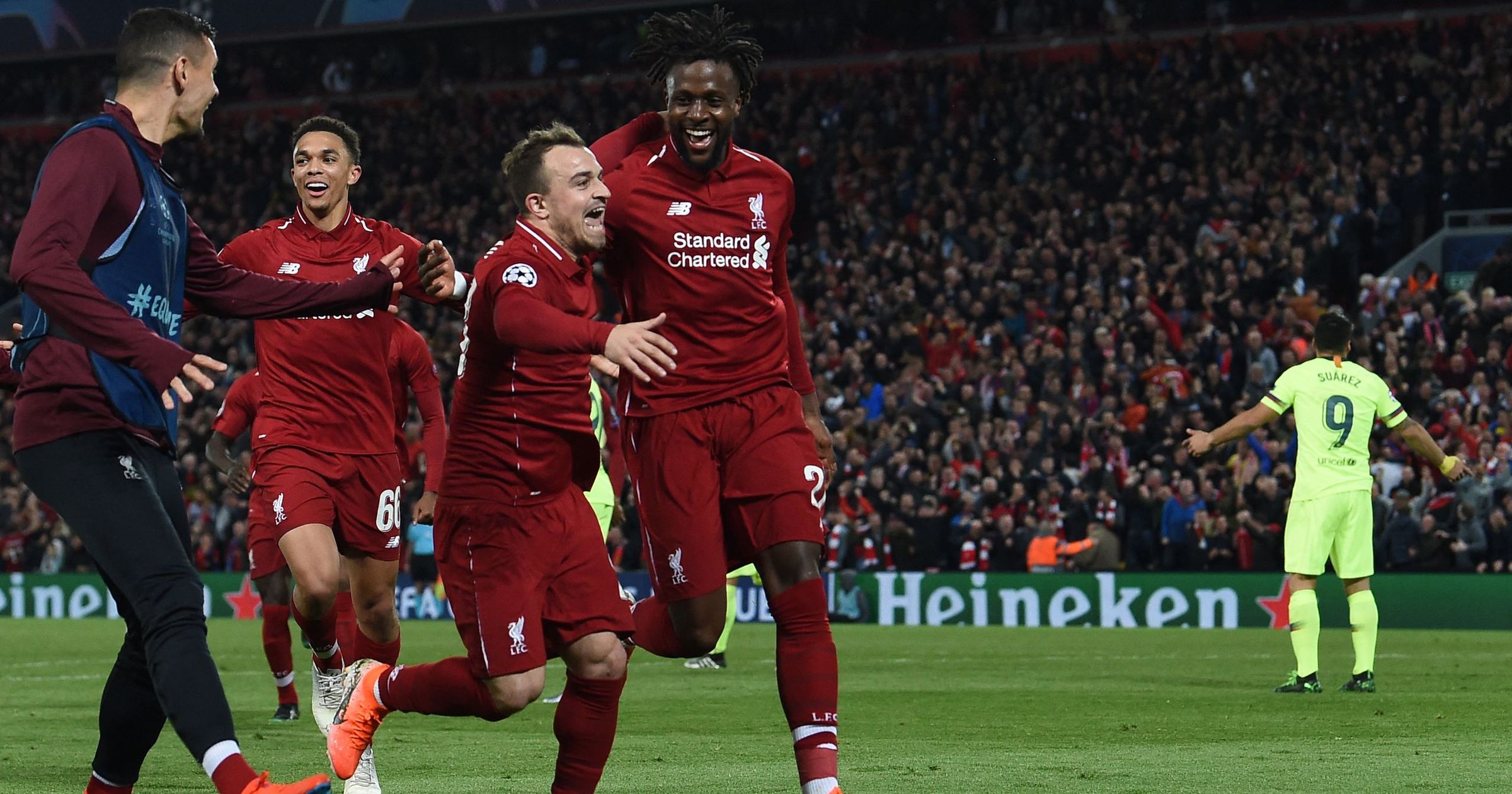 Flashback: Divock Origi scores from quick corner as Liverpool stun ...