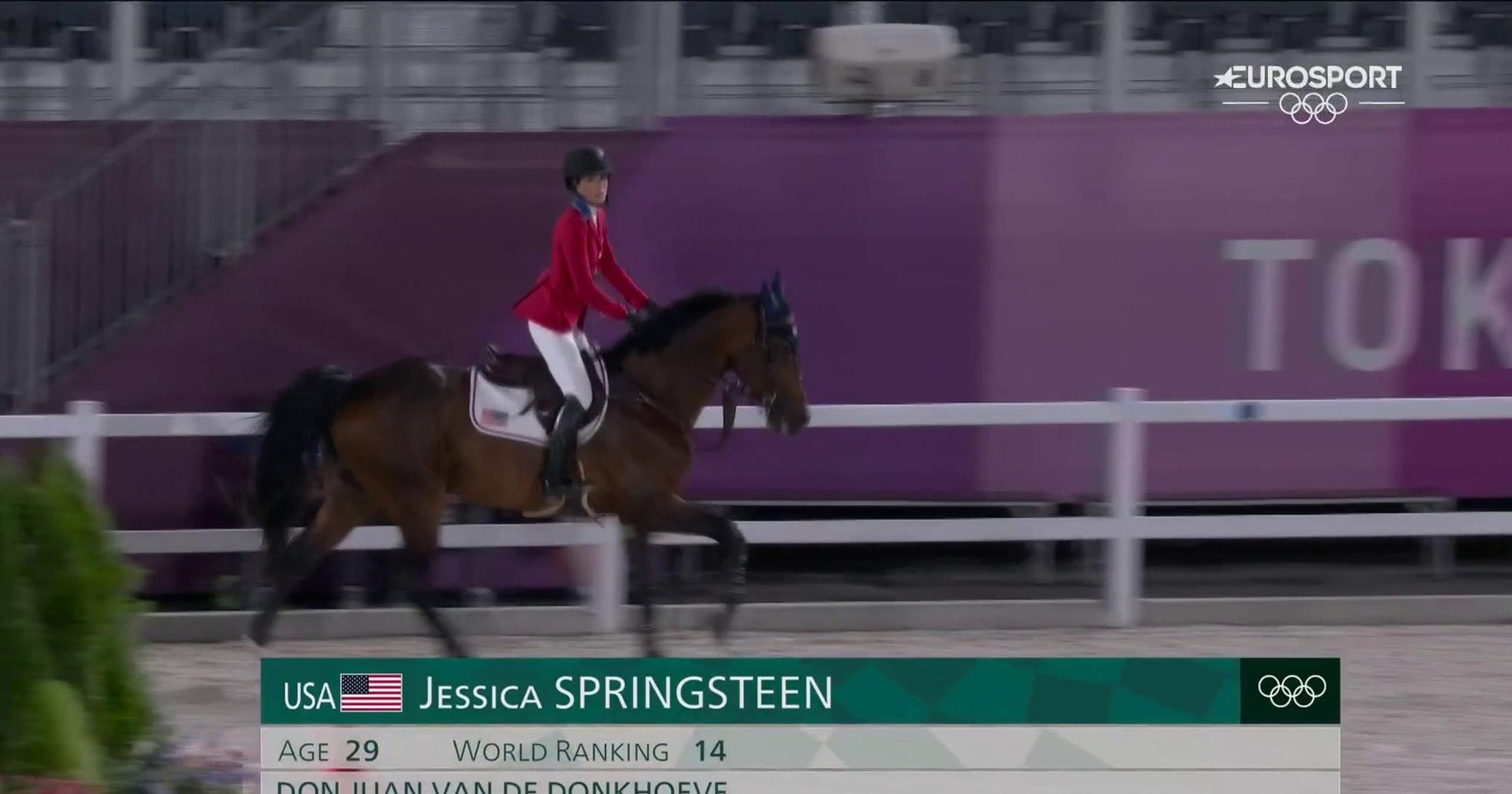 Tokyo 2020 Olympics - 'She went clear' - Bruce Springsteen's daughter ...