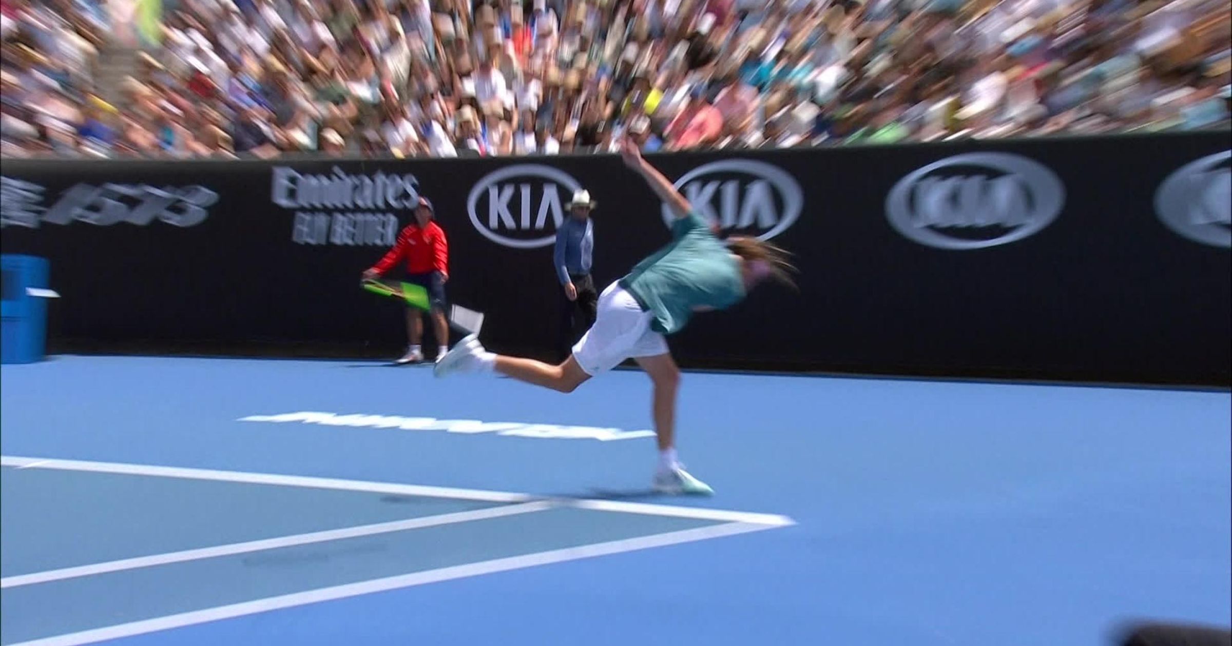 Tennis news - Stefanos Tsitsipas shanks shot, hurls racket into floor ...