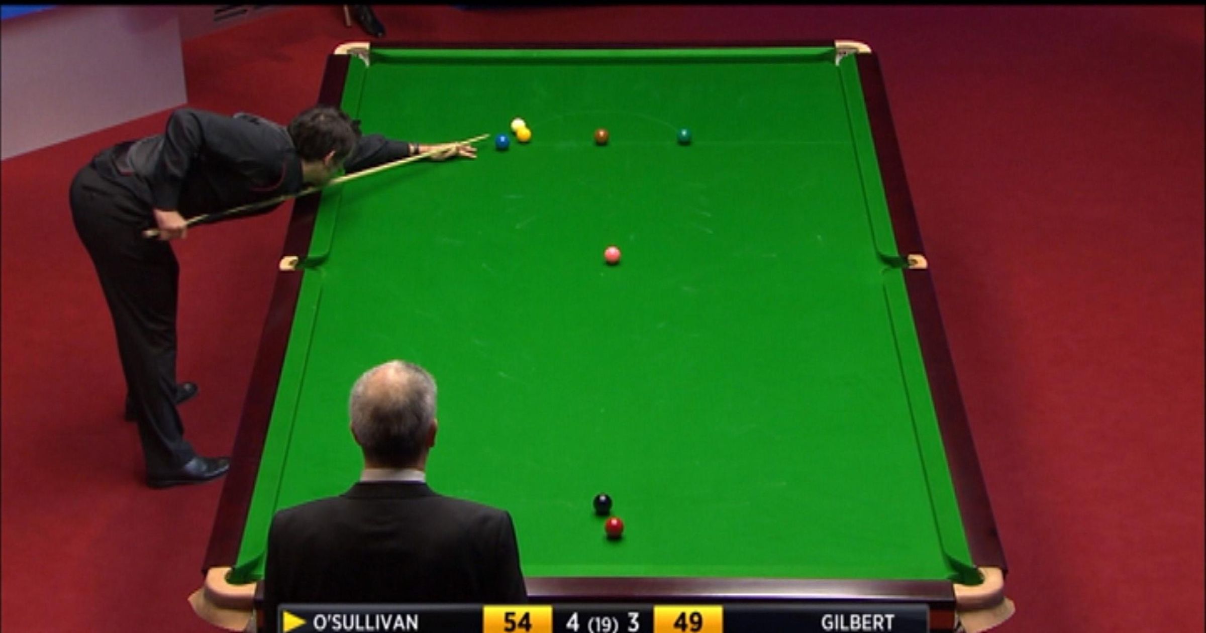 WATCH: Stunning Ronnie O'Sullivan shot thrills Crucible crowd - Snooker ...