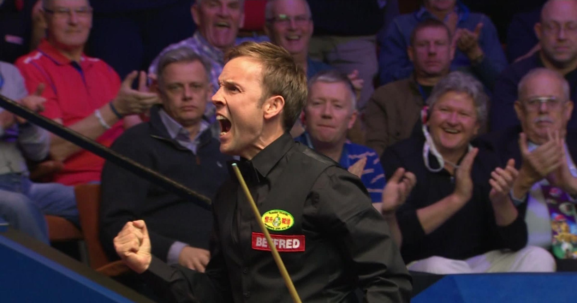 Ali Carter in emotional celebration after win over O'Sullivan - Snooker ...