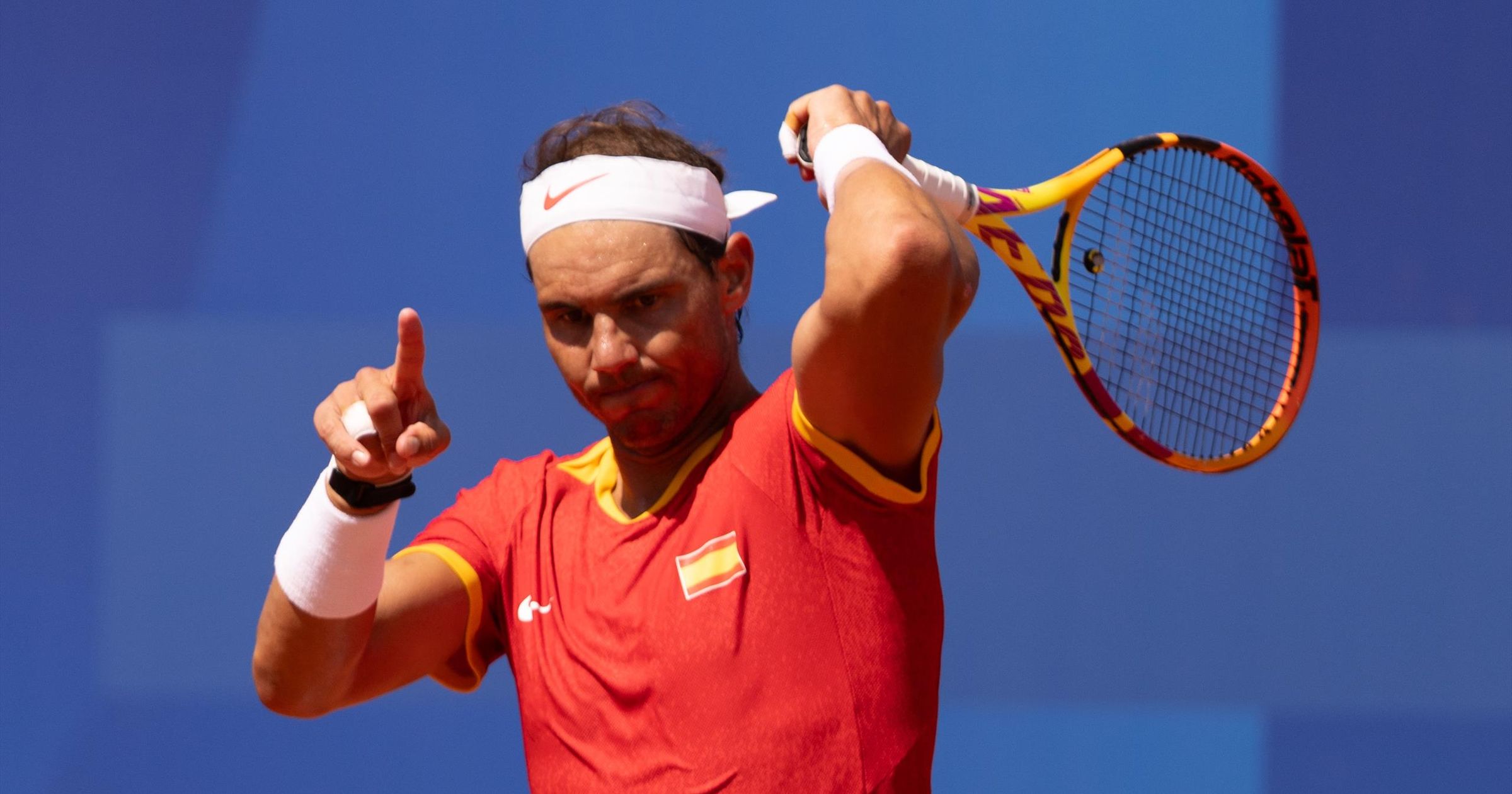 Paris 2024: Novak Djokovic gives Rafael Nadal a 'thumbs up' after being ...
