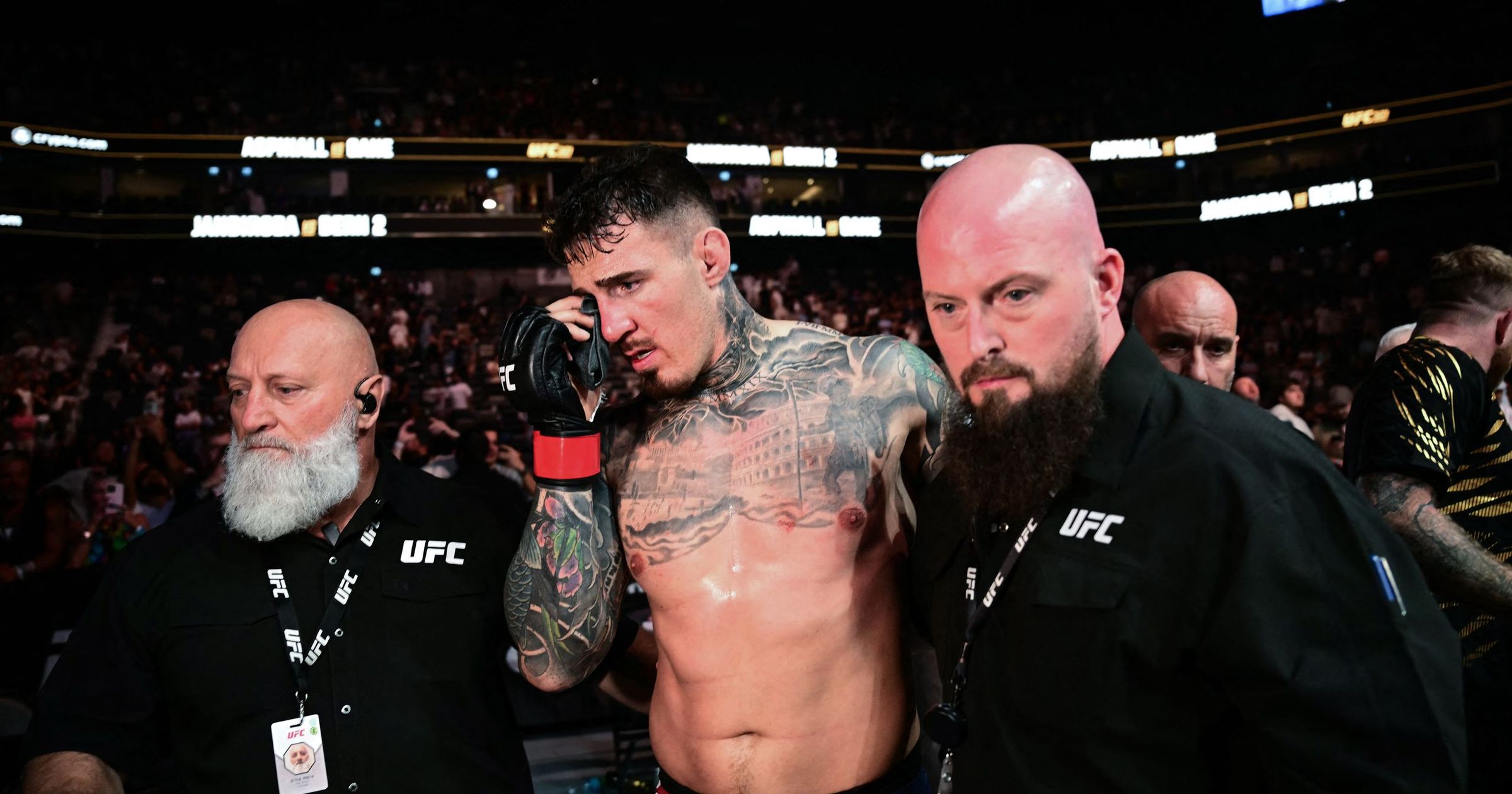 Tom Aspinall compares UFC 321 eye poke to 2022 knee injury heartbreak ...