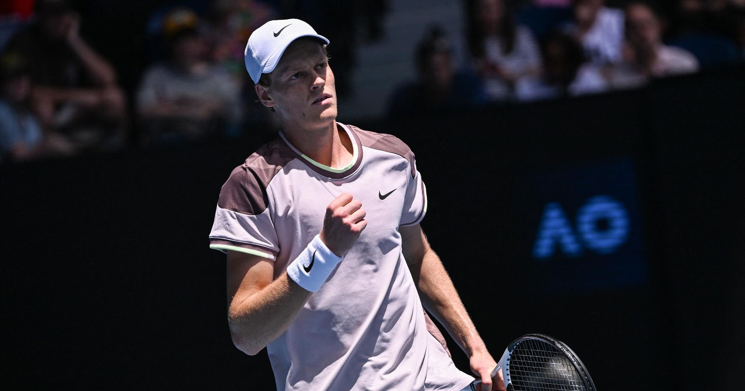 'Sensational' - Jannik Sinner wows fans with outrageous volley to win ...