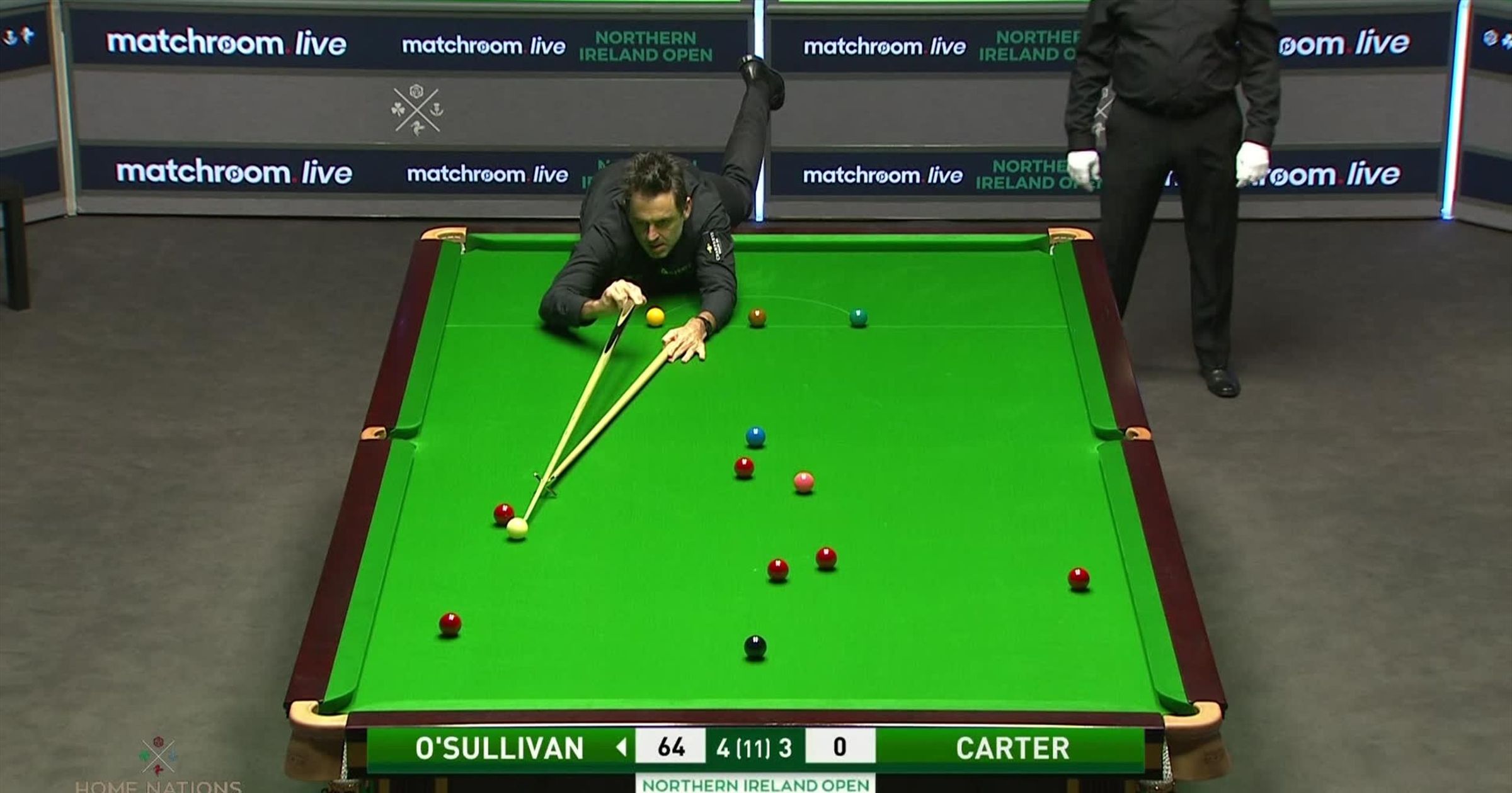 Northern Ireland Open snooker 2020 - Ronnie O'Sullivan races to century ...