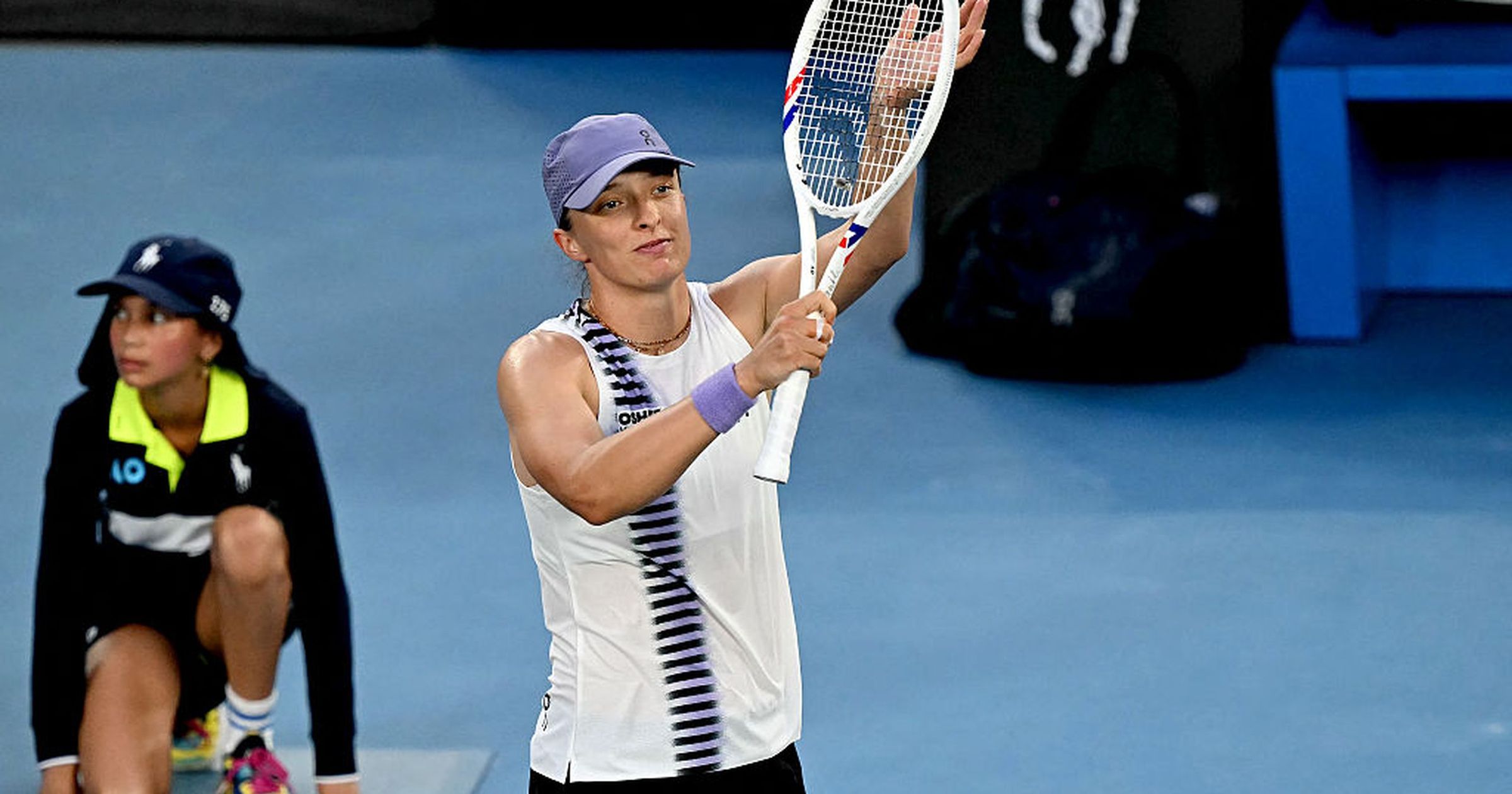 Watch match point as Iga Swiatek through to quarter-finals in bid for ...