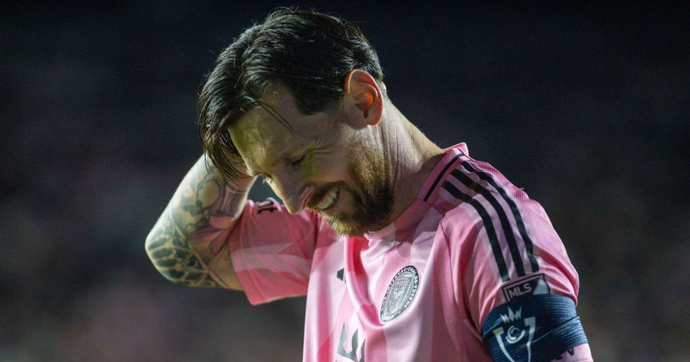 'Neck grab' fine and referee 'banned' - Lionel Messi's eventful start ...