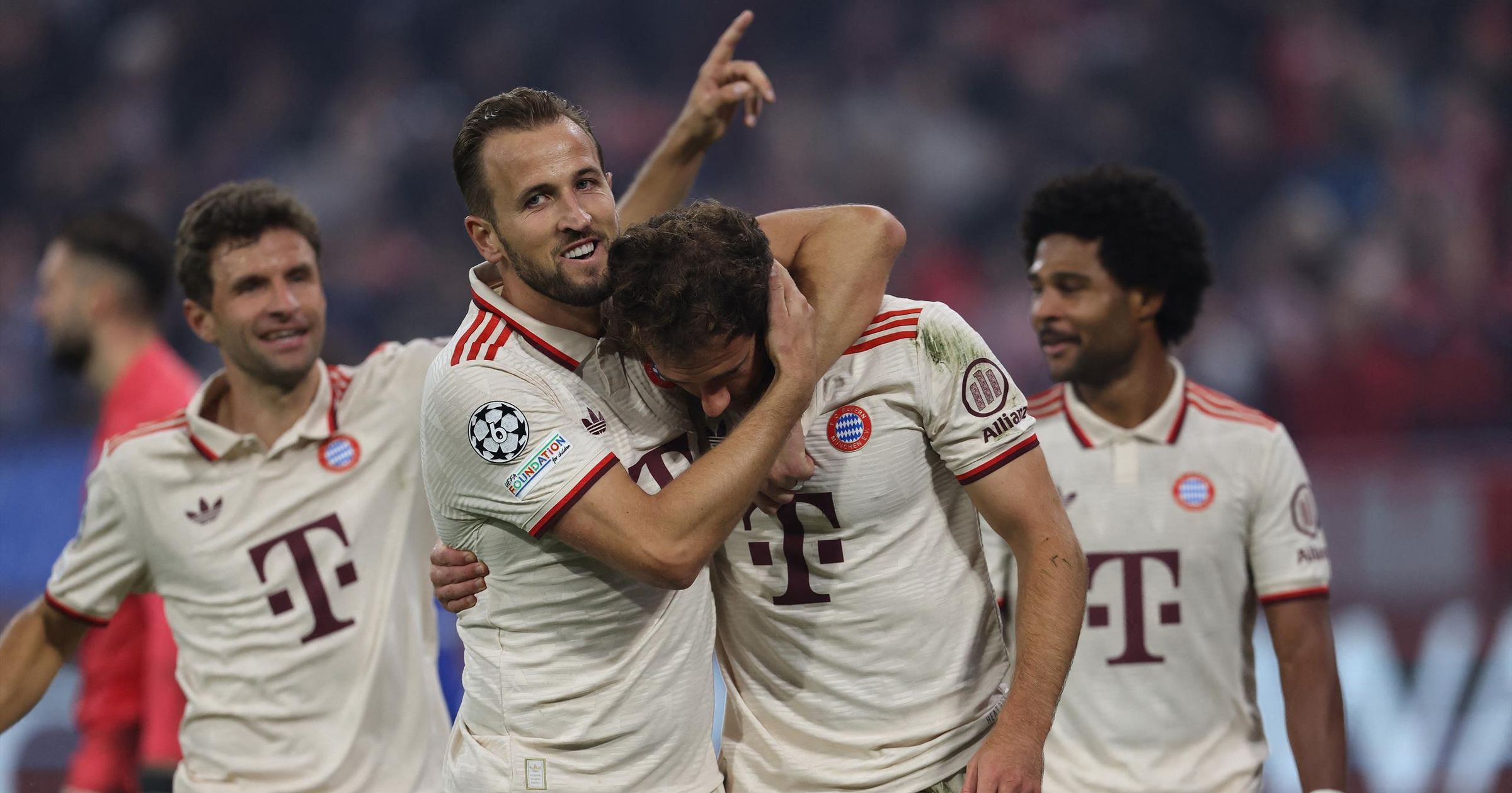 Bayern Munich score NINTH goal from 'fantastic' Leon Goretzka header ...