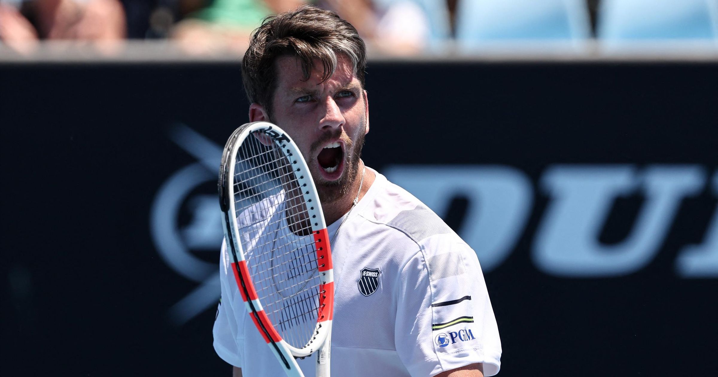 'Unreal volley from Cameron Norrie' in third-round clash against Casper ...