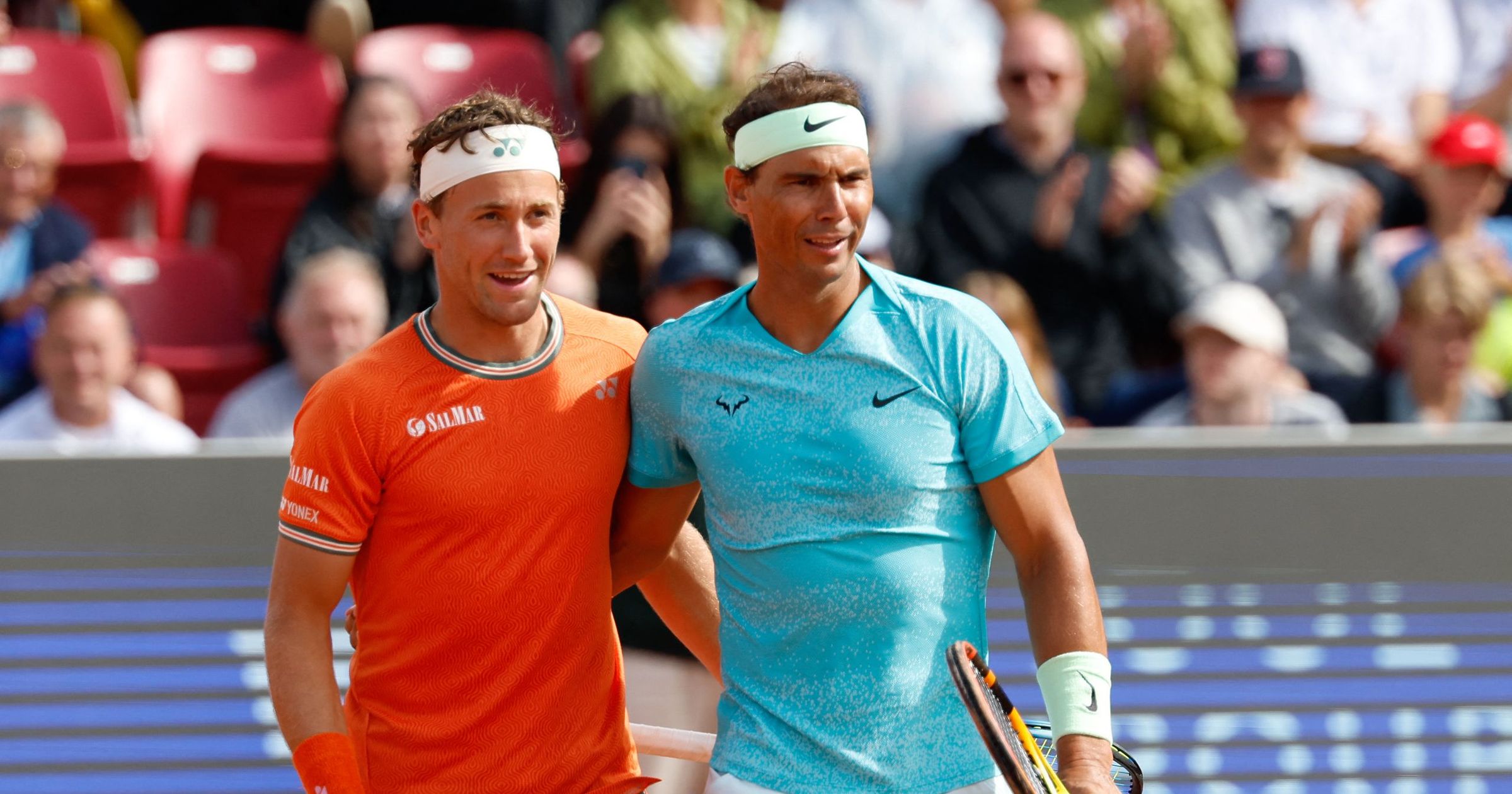 Rafael Nadal 'happy' as he returns to action with doubles win alongside ...