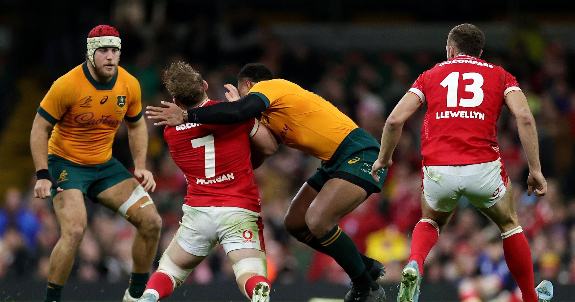 ‘My goodness’ - Samu Kerevi sees yellow for head-on-head tackle on Jac ...