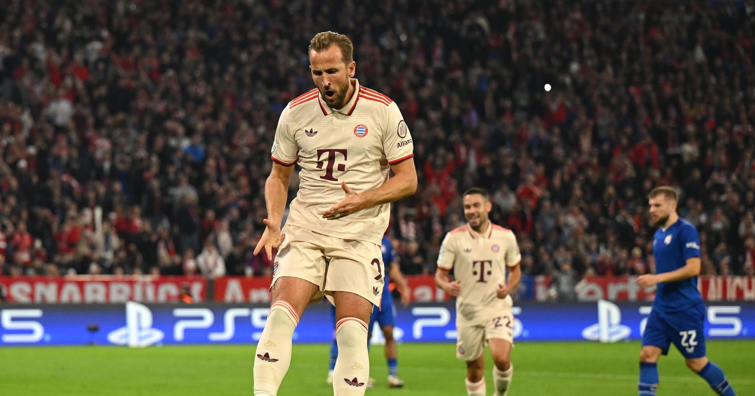 Harry Kane 'off and running' as he slams home penalty to give Bayern ...