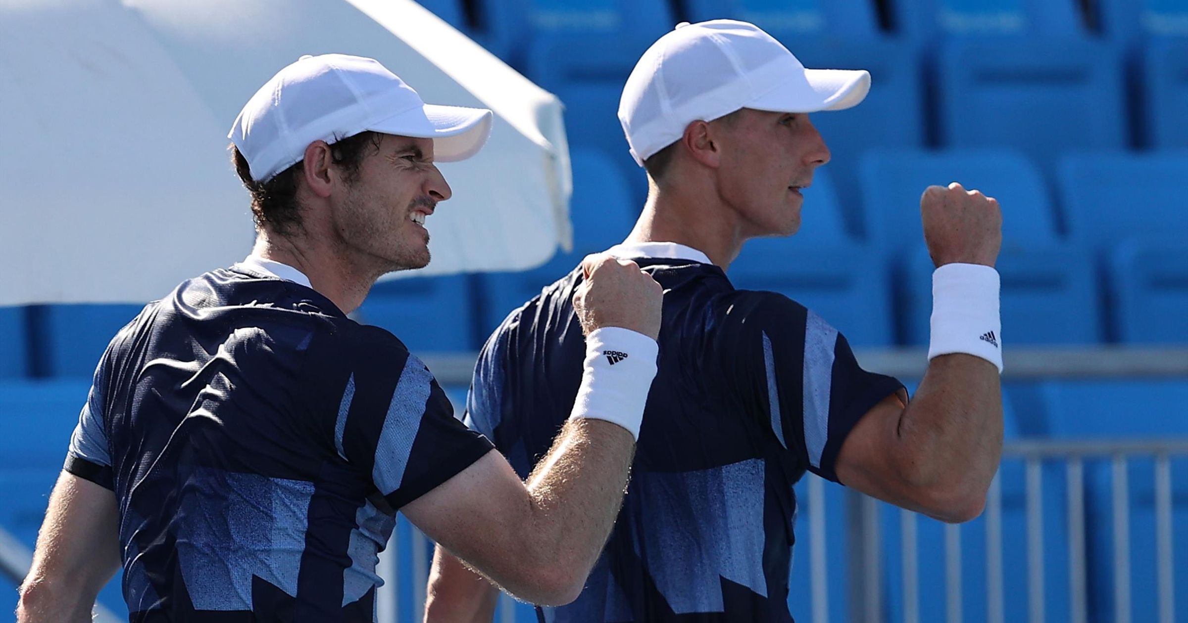 Tokyo 2020 - Andy Murray and Joe Salisbury dig deep to beat Germany's ...