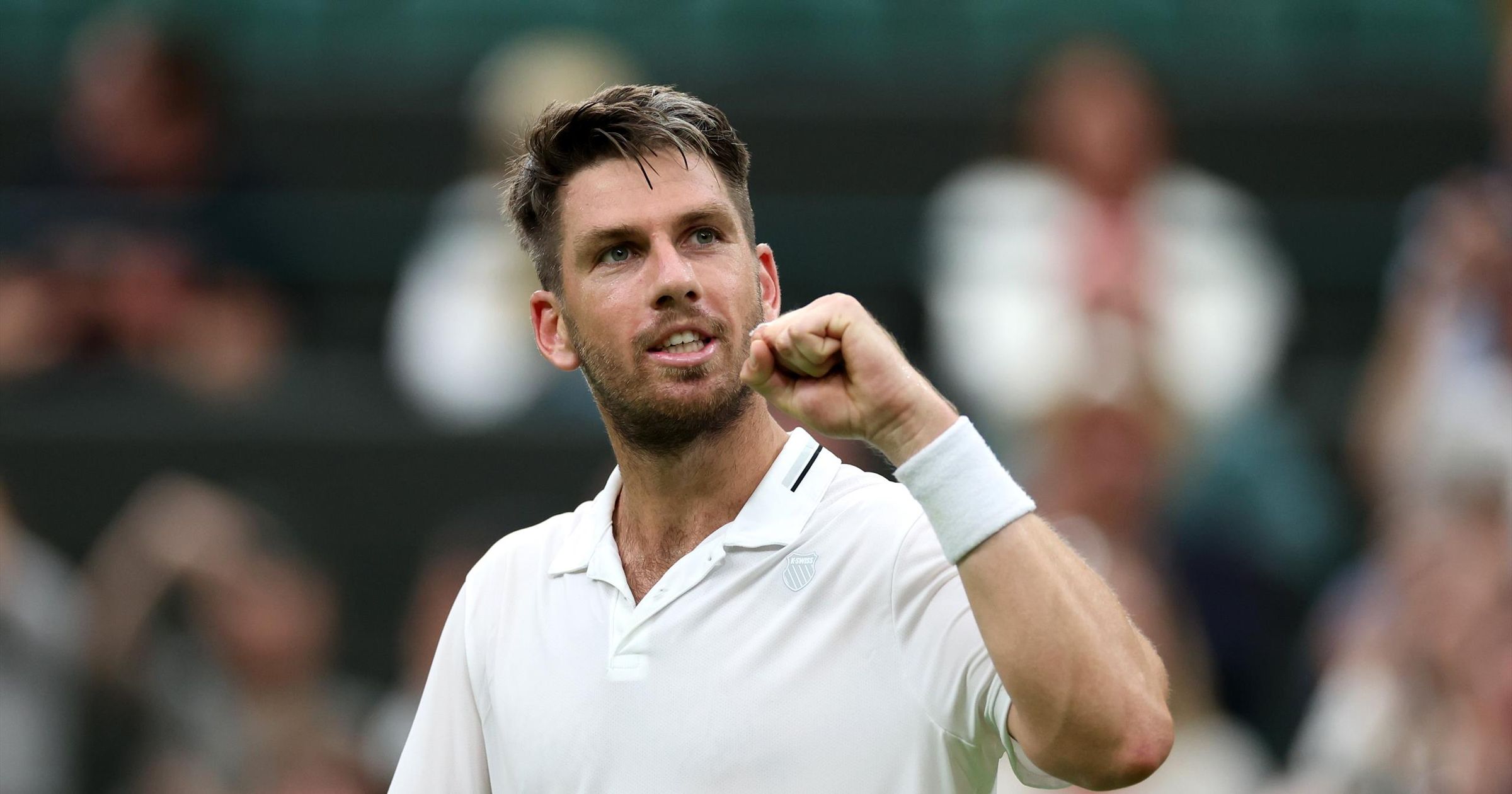 Wimbledon 2023: Cameron Norrie battles through to second round with ...