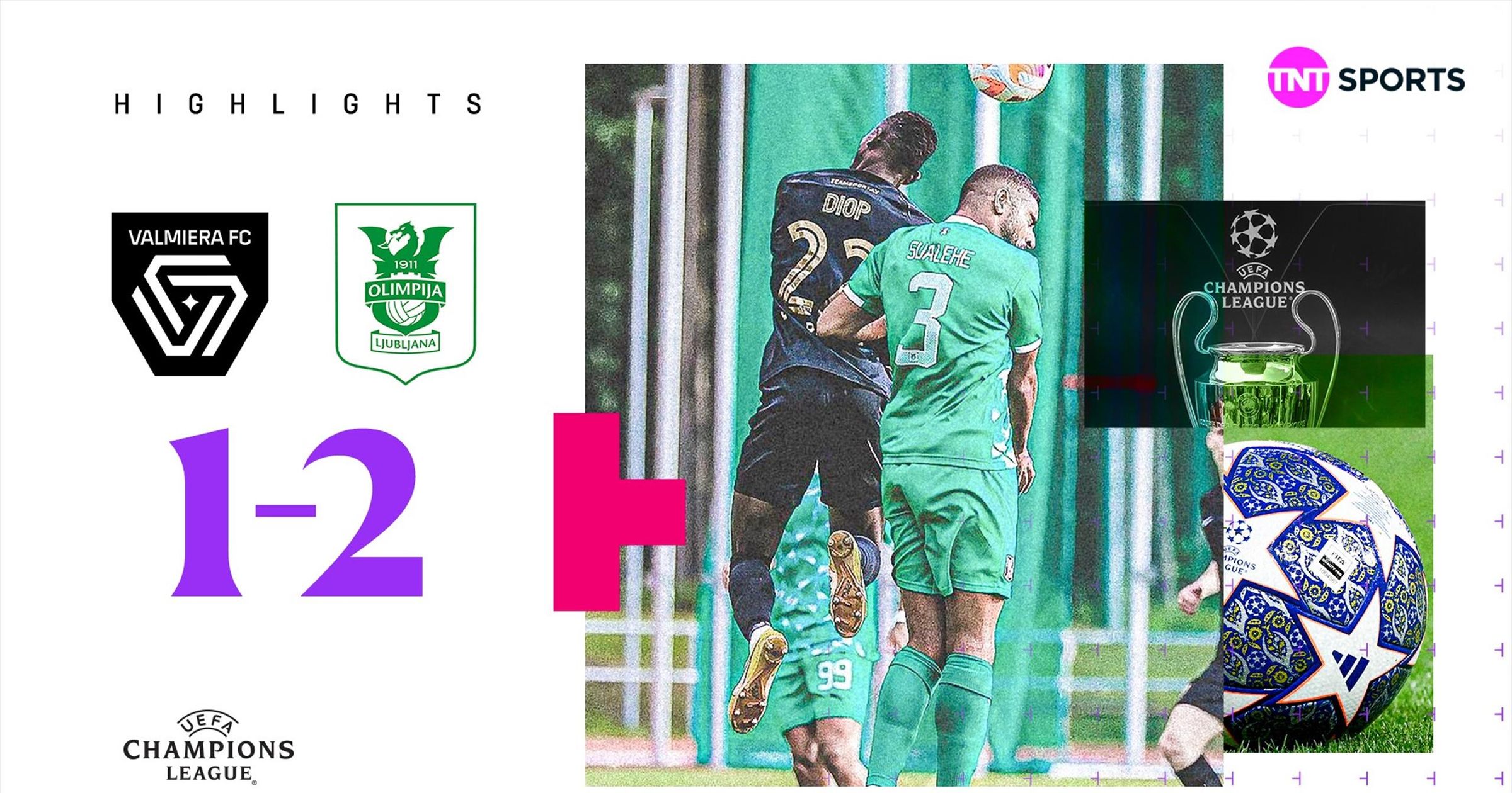 Champions League highlights: Olimpija Ljubljana too strong for Valmiera ...