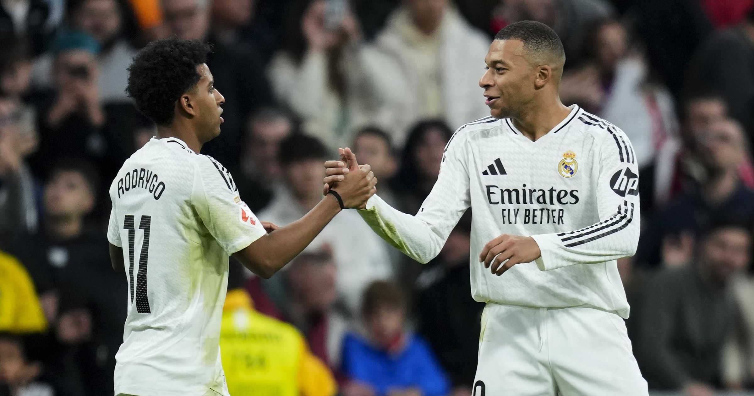 Real Madrid 4-2 Sevilla: Kylian Mbappe stars as Liga champions enjoy ...