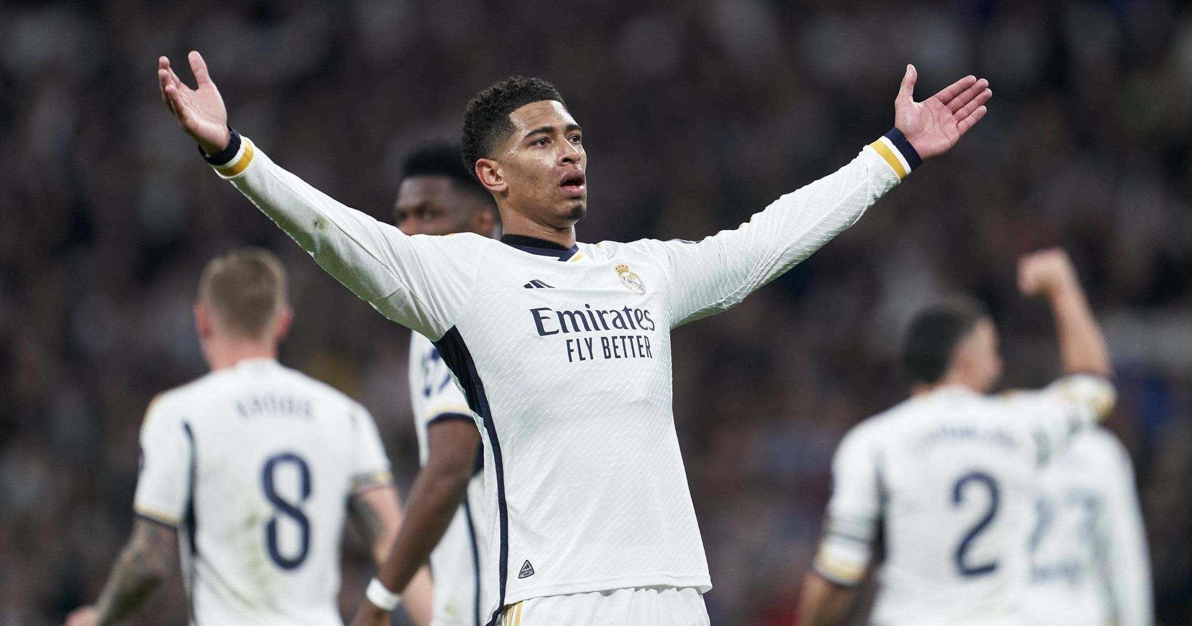 Real Madrid 4-0 Girona - Jude Bellingham at the double as Los Blancos ...