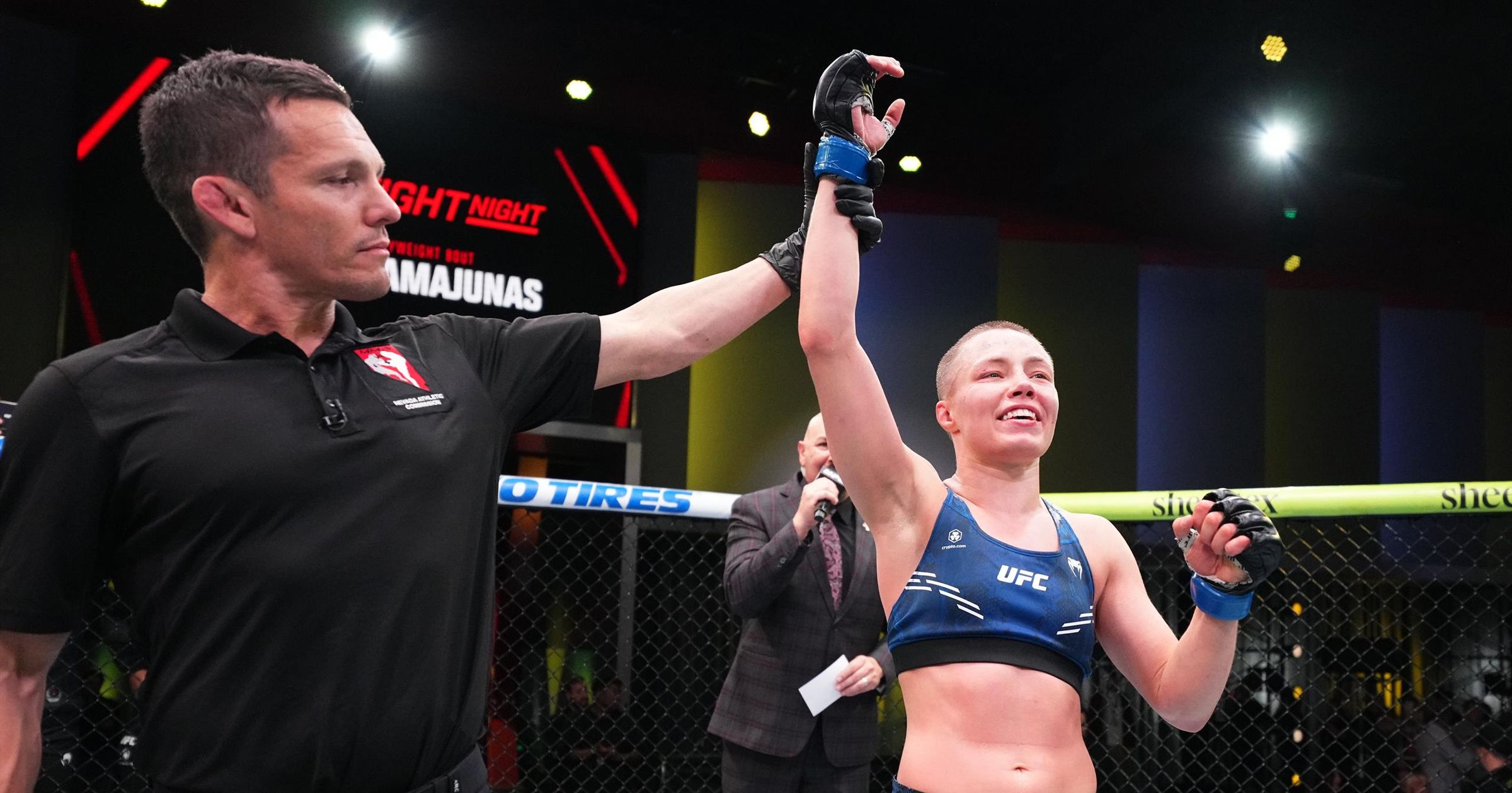 Rose Namajunas defeats Amanda Ribas via unanimous decision at UFC Fight ...