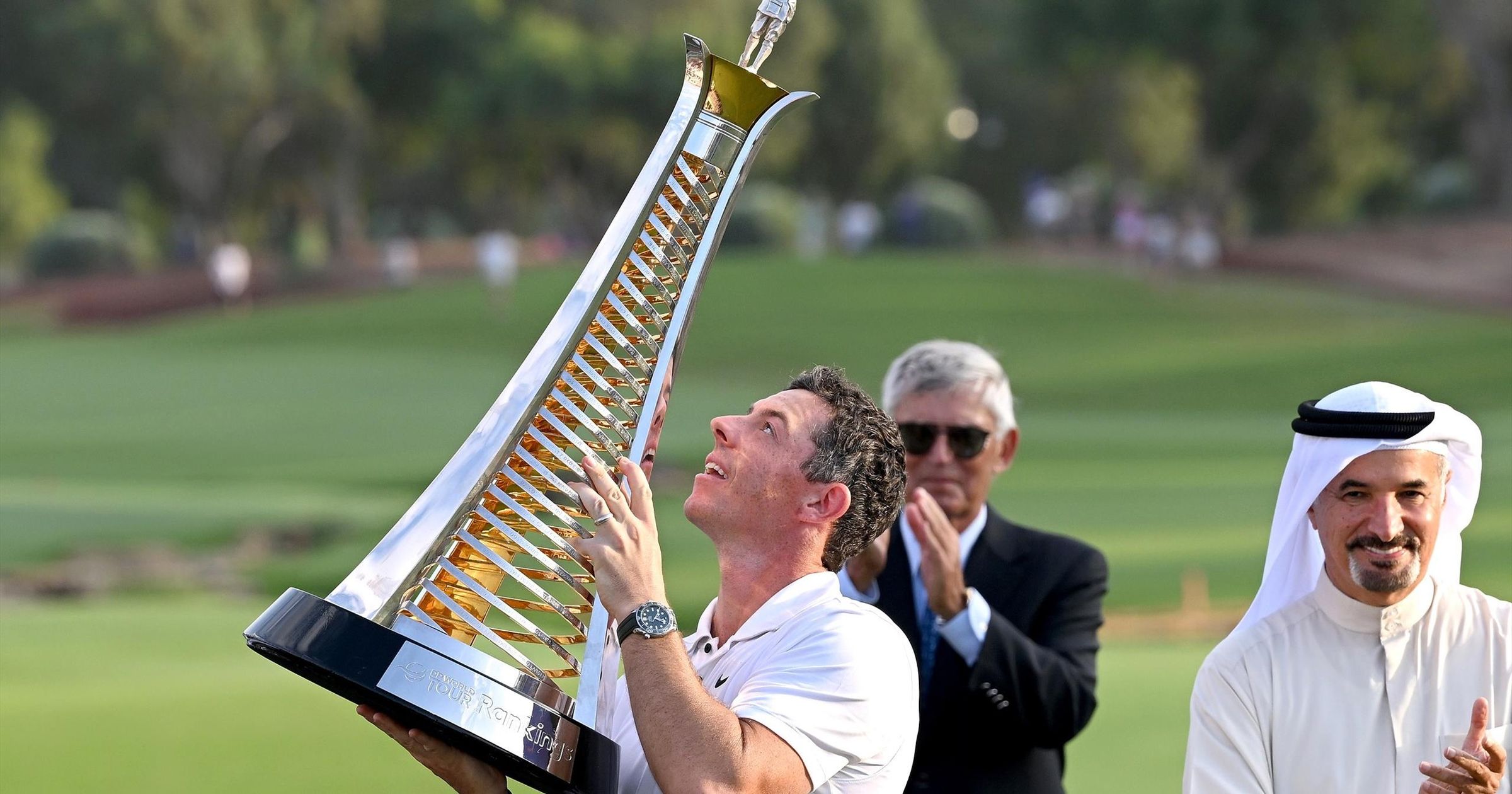 Rory McIlroy wins Harry Vardon Trophy for fourth time to end year as DP ...