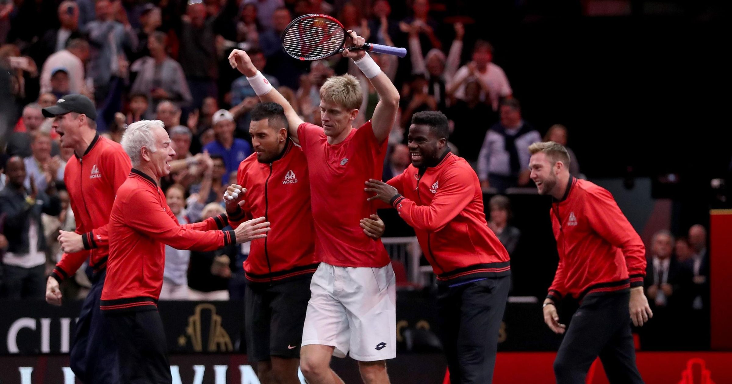 Kevin Anderson fells Novak Djokovic as Team World keep Laver Cup hopes ...