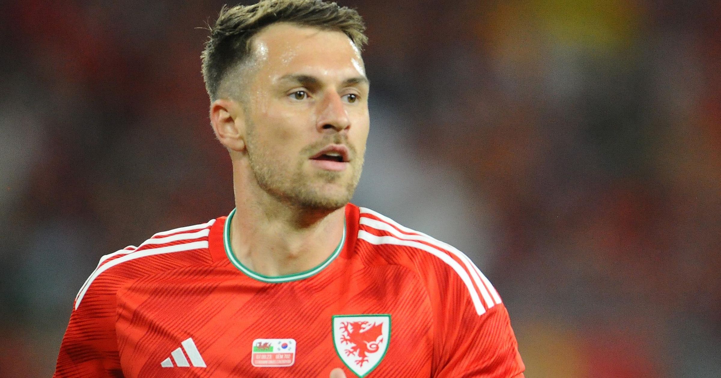 Latvia 0-2 Wales: Captain Aaron Ramsey scores as Welsh keep slim Euro ...