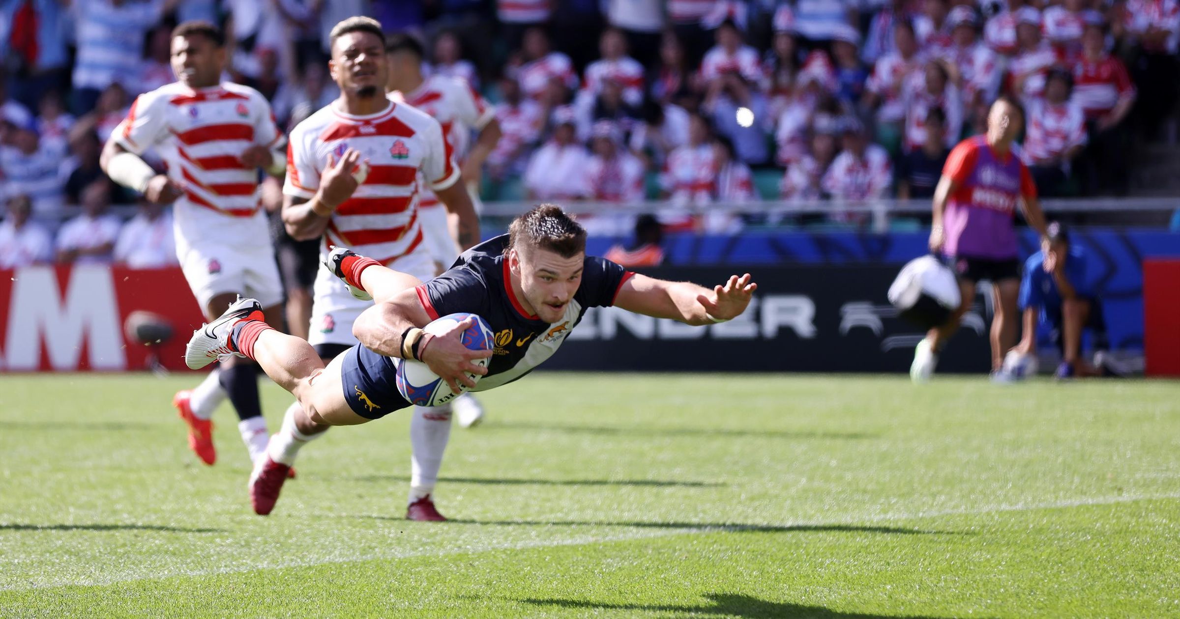 Japan 27-39 Argentina: Pumas progress to Rugby World Cup quarter-finals ...