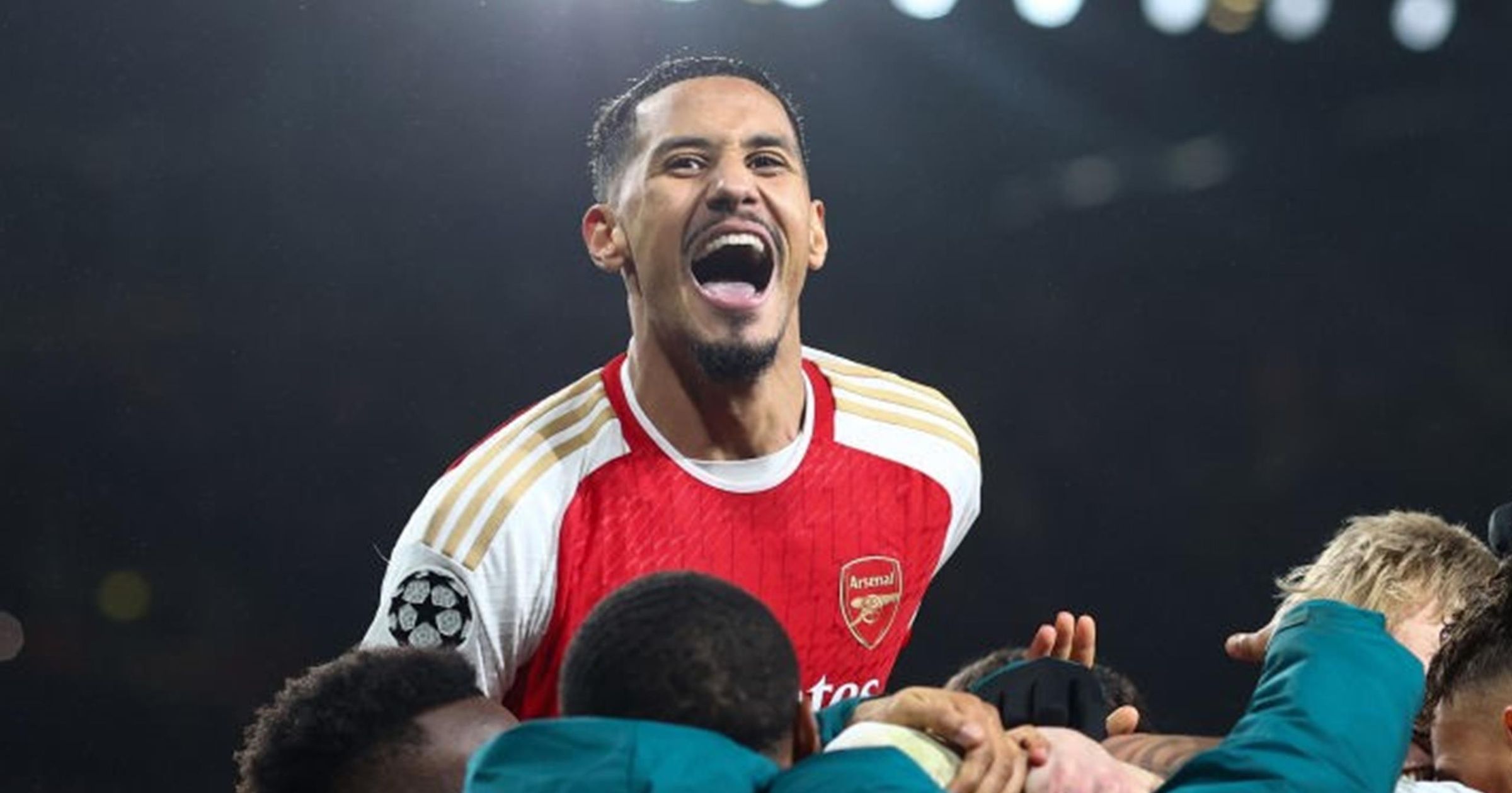 William Saliba: Arsenal defender claims: 'I'm one of the top three ...