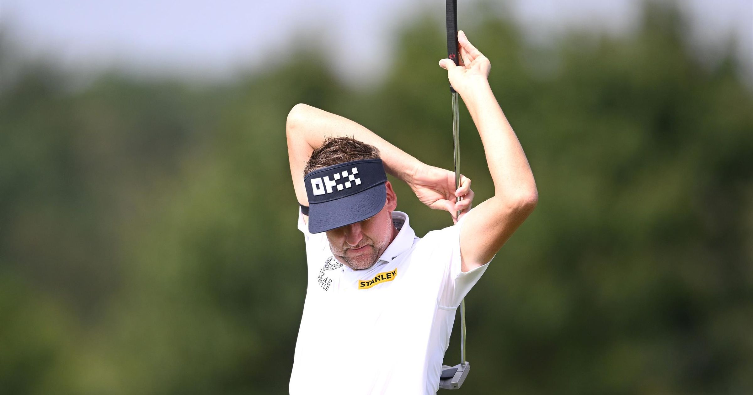 Ian Poulter off the pace of leader Louis De Jager but battles back ...