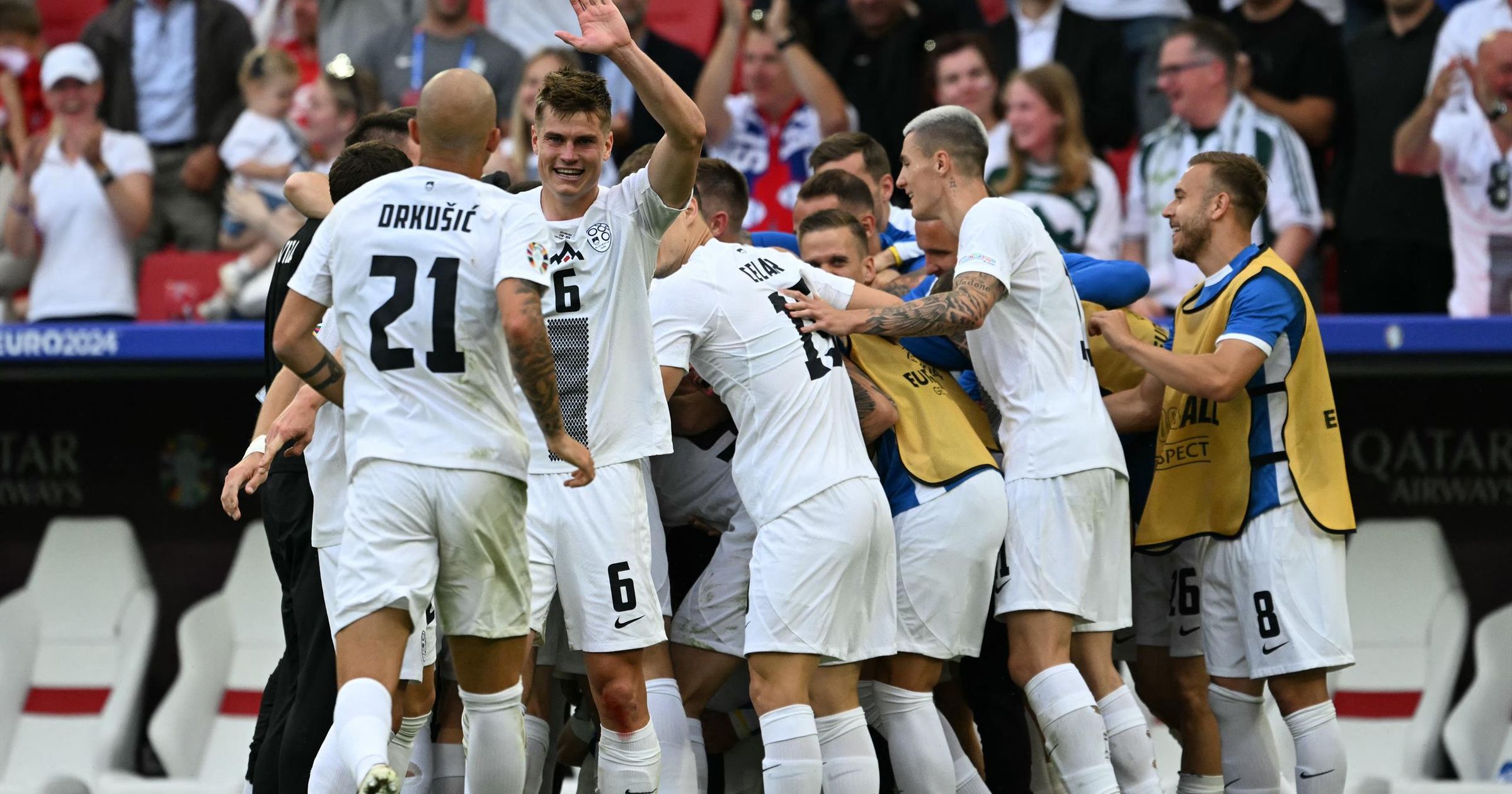 Slovenia 1-1 Denmark: Christian Eriksen strike in vain as Danes pegged ...