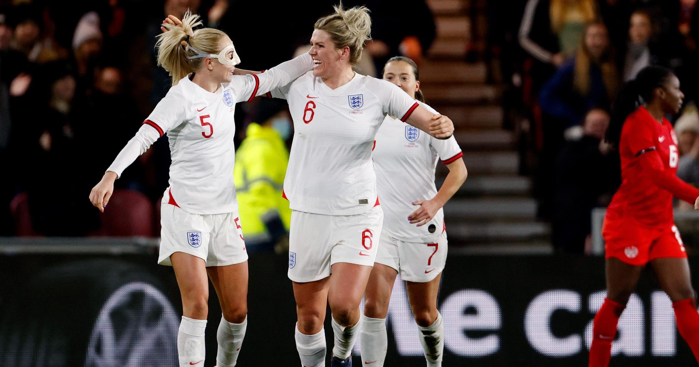 Millie Bright and Janine Beckie trade spectacular goals as England draw ...