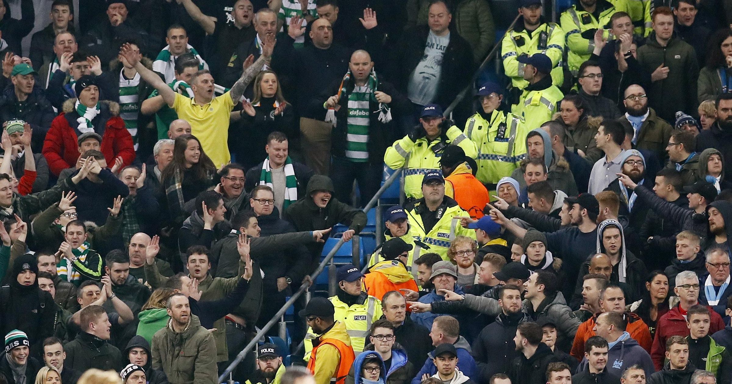 UEFA charges Celtic for Champions League crowd trouble at Manchester ...