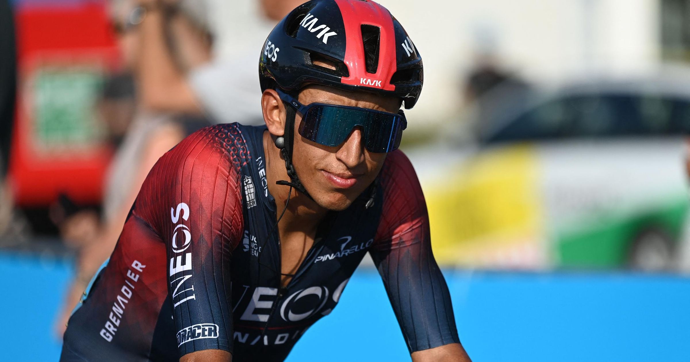 Egan Bernal: Knee injury following stage one crash forces Ineos ...