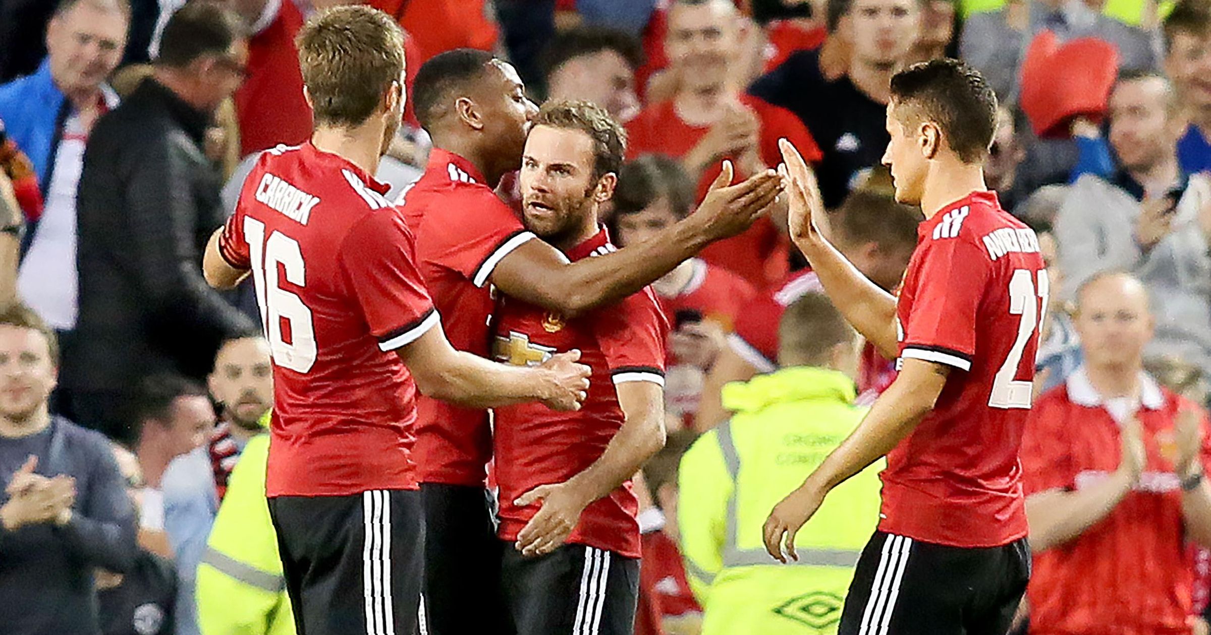 Nemanja Matic makes debuts as Manchester United complete victory over ...