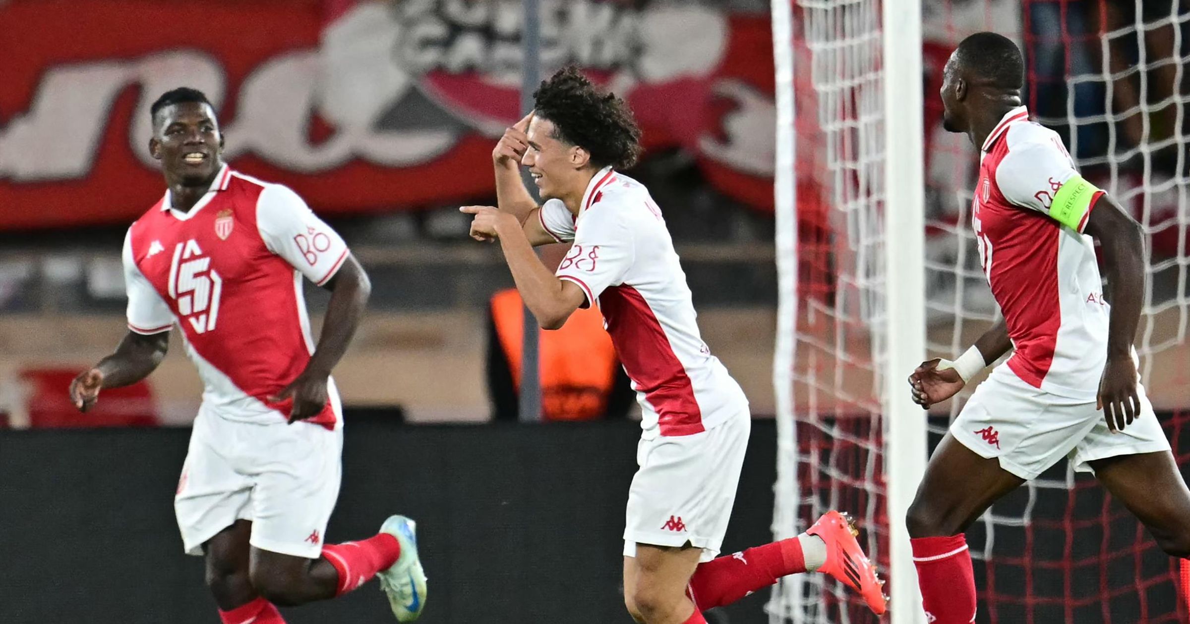 Maghnes Akliouche gives Monaco shock lead over 10-man Barcelona with ...