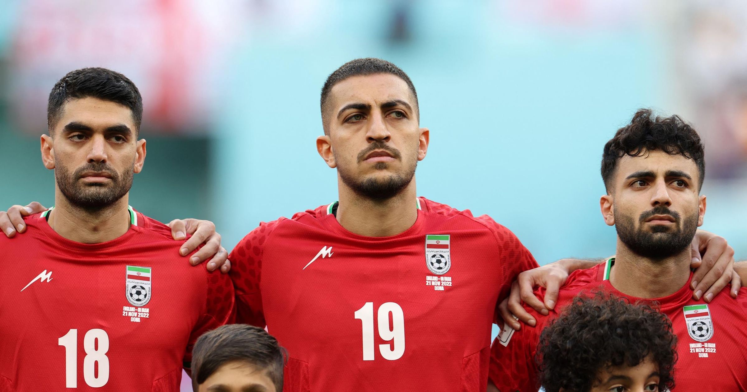 Iran players stay silent during national anthem at World Cup, fans boo ...