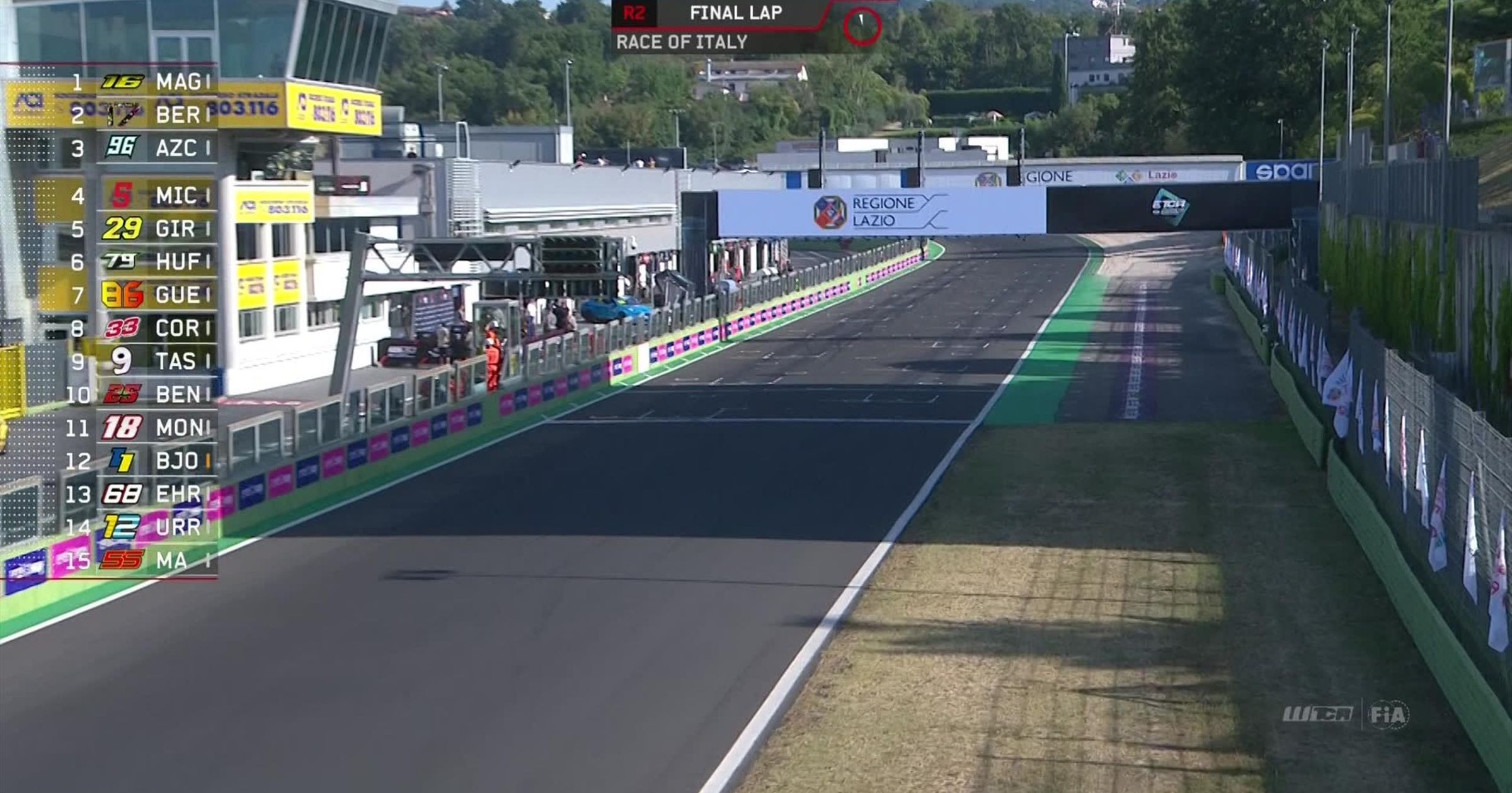 Watch final lap as Gilles Magnus wins race two in style at WTCR ...