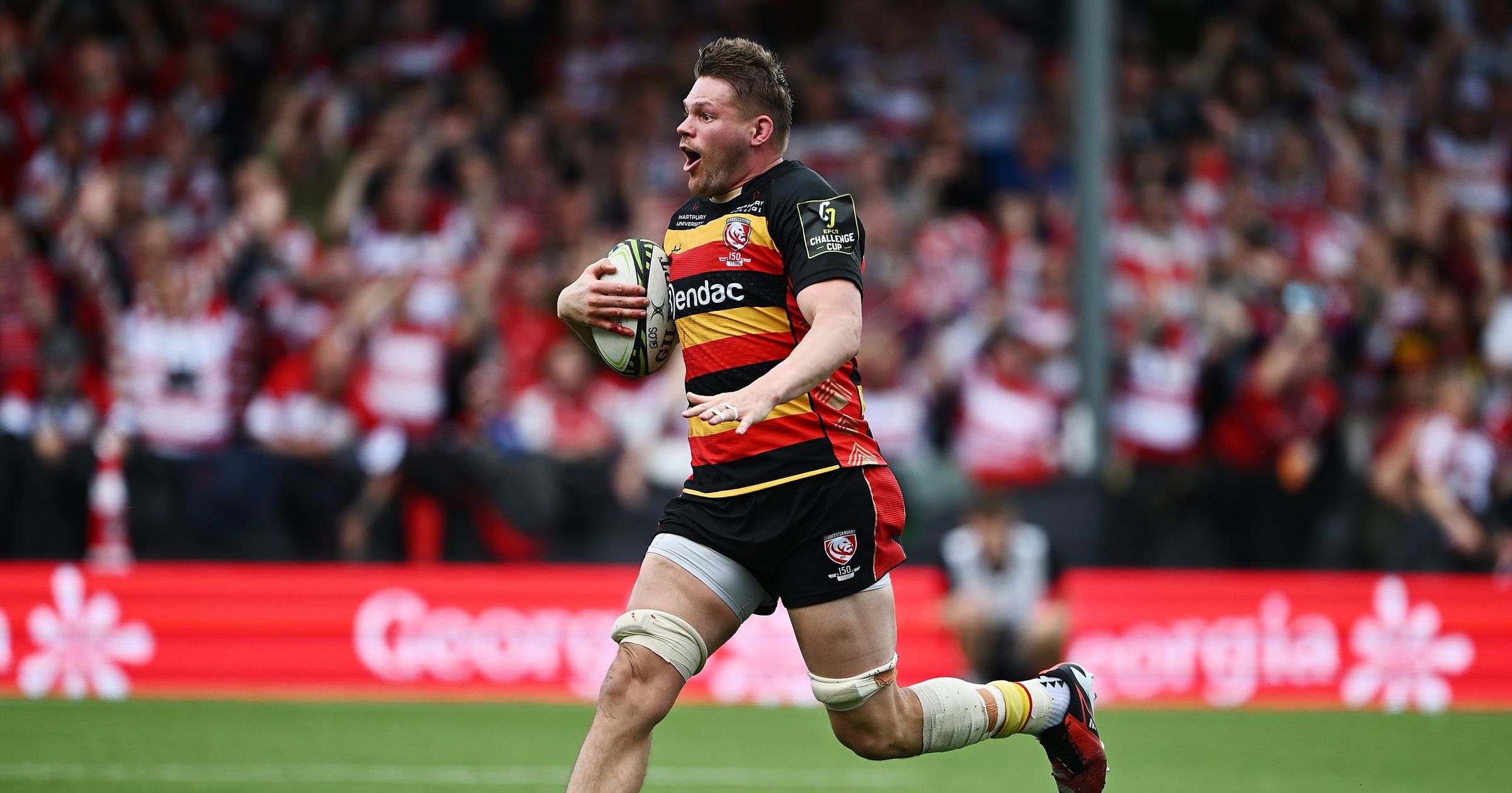 ‘Flying Freddie’ – Clarke scores ‘highlight reel’ try as Gloucester ...