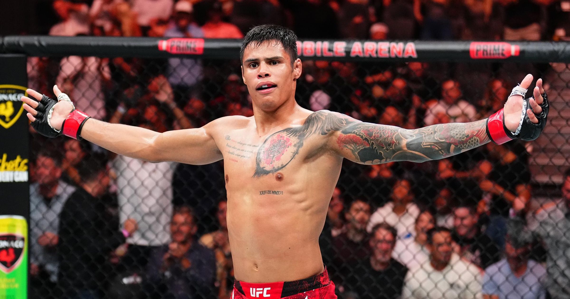 Mexico's Daniel Zellhuber submits Christos Giagos with anaconda choke ...