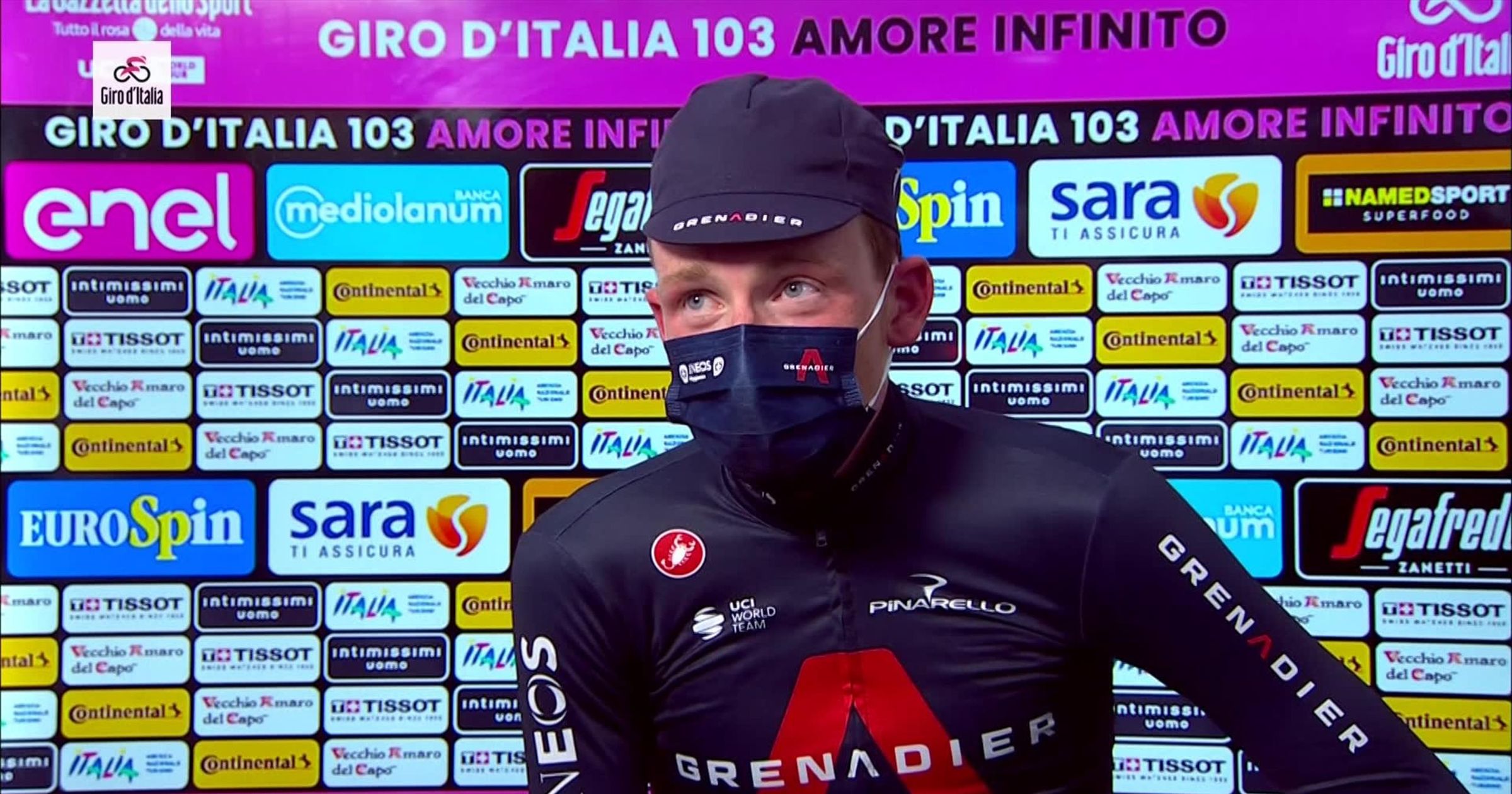 Giro d'Italia: 'This one was for Nico Portal' - Tao Geoghegan Hart ...