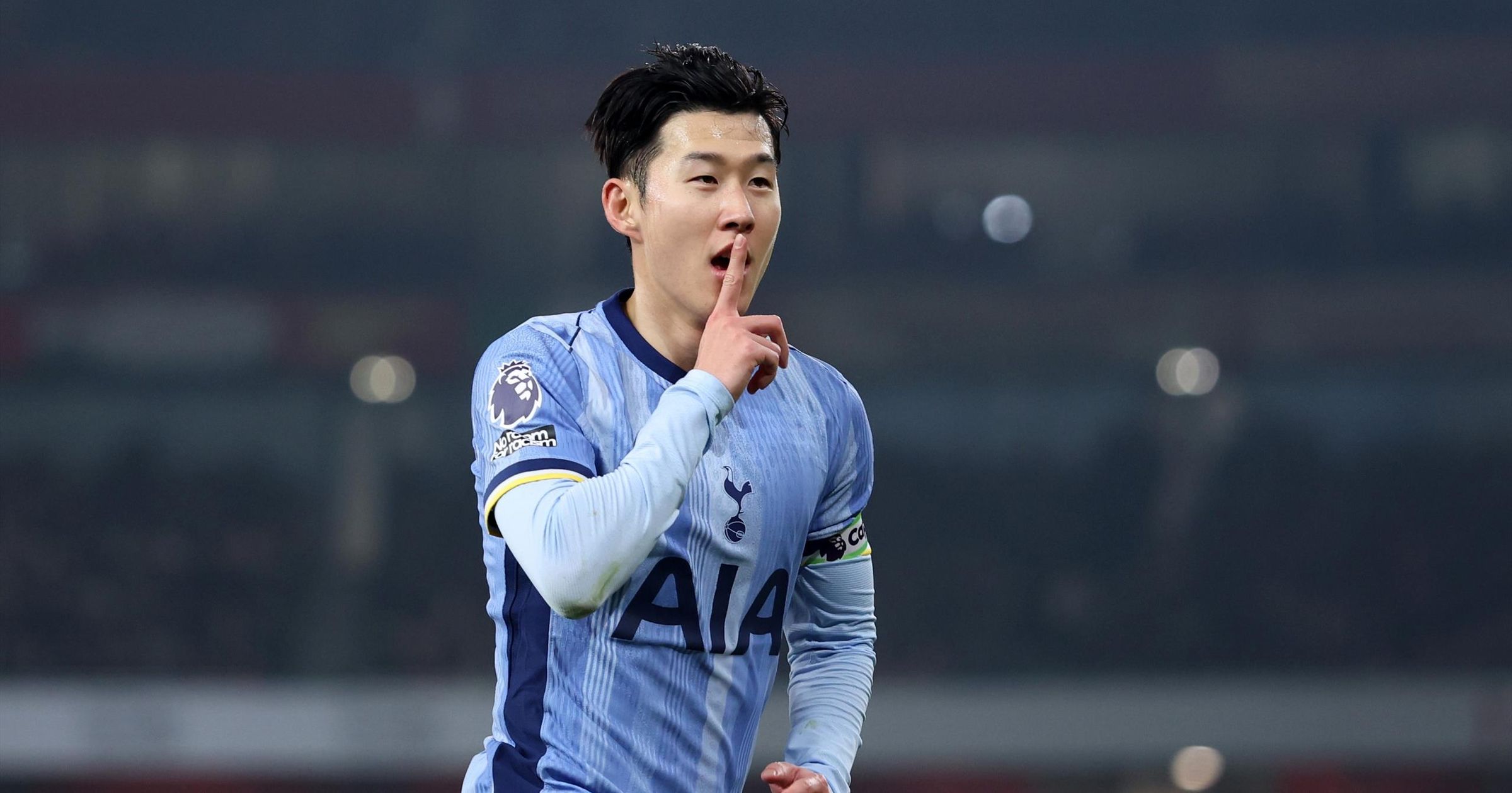 Spurs take lead at Arsenal as Son Heung-min strike takes big deflection ...