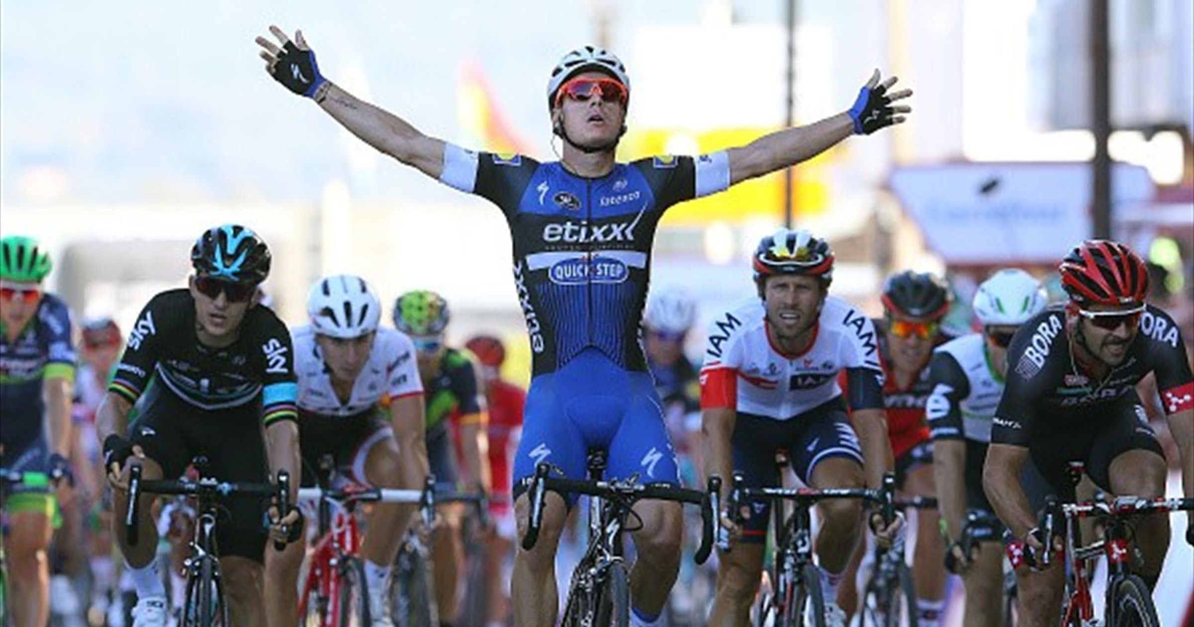 Gianni Meersman claims second stage in the Vueltae Espana - TNT Sports