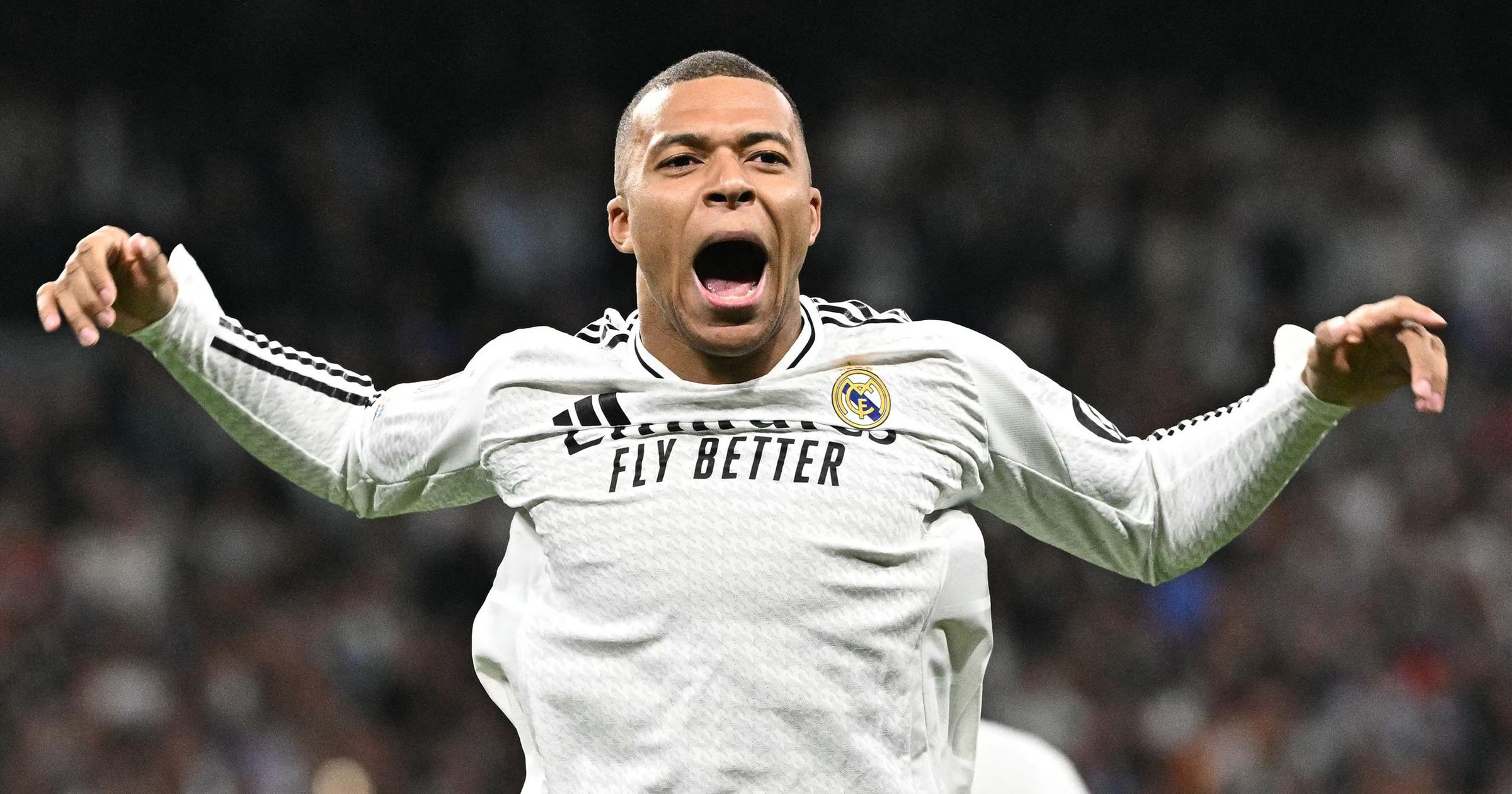 Kylian Mbappe opens scoring inside four minutes for Real Madrid v Man ...