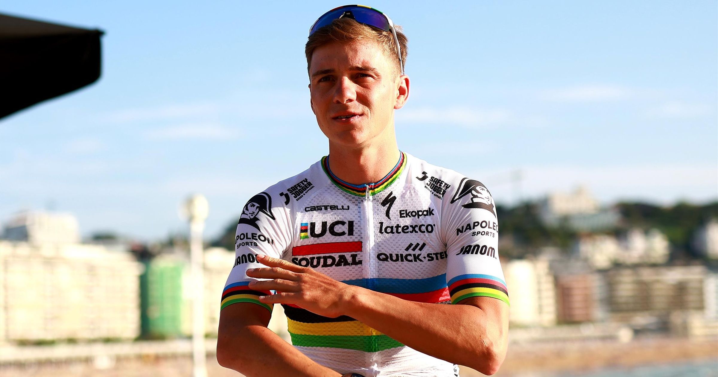 Remco Evenepoel says Soudal-QuickStep exit talk ‘b******t', hails ...