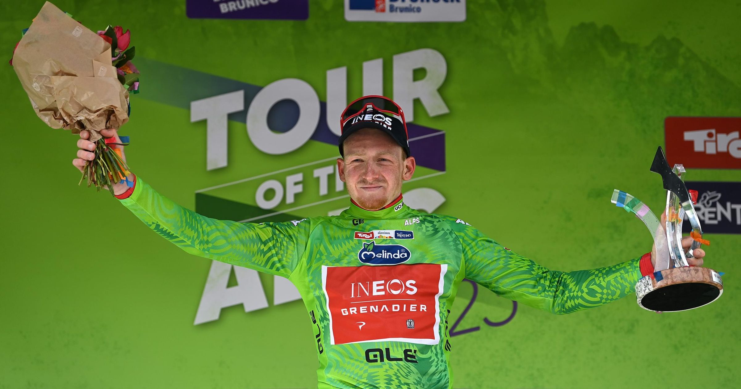 Tao Geoghegan Hart of Ineos Grenadiers wins Tour of the Alps, Simon ...